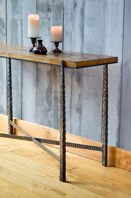 Charleston Forge Living Room Nash 54" Console 7215 | Hickory Furniture ...