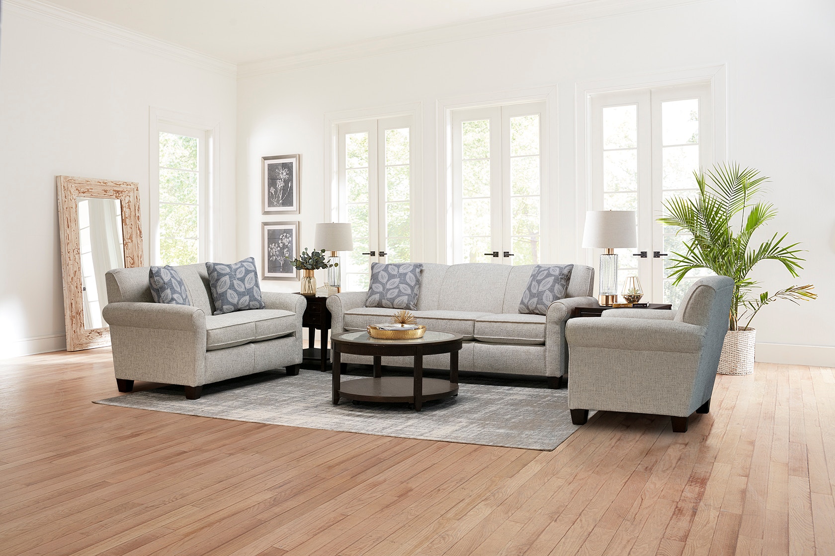 England Living Room Angie Sofa 4635 - England Furniture - New Tazewell, TN