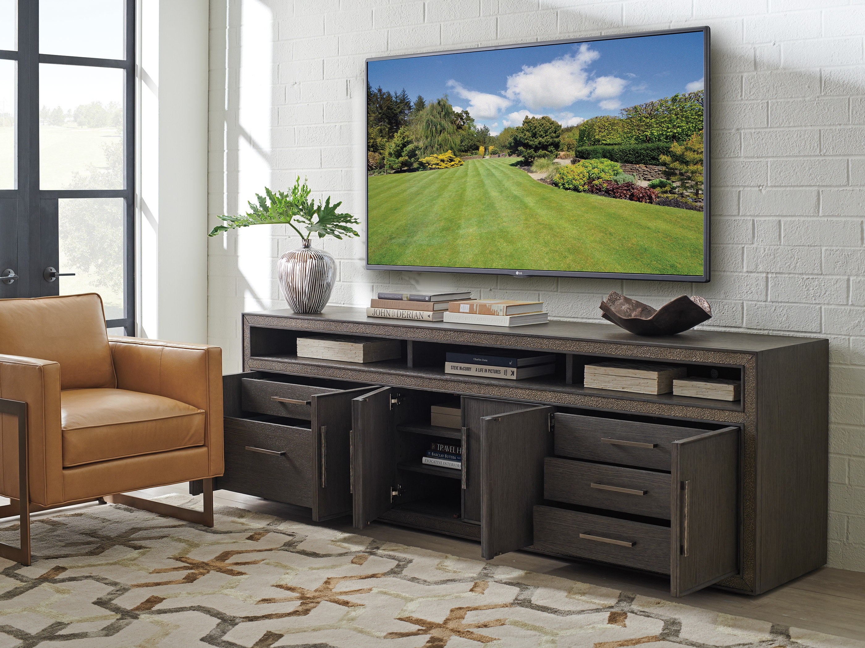 Long entertainment console store