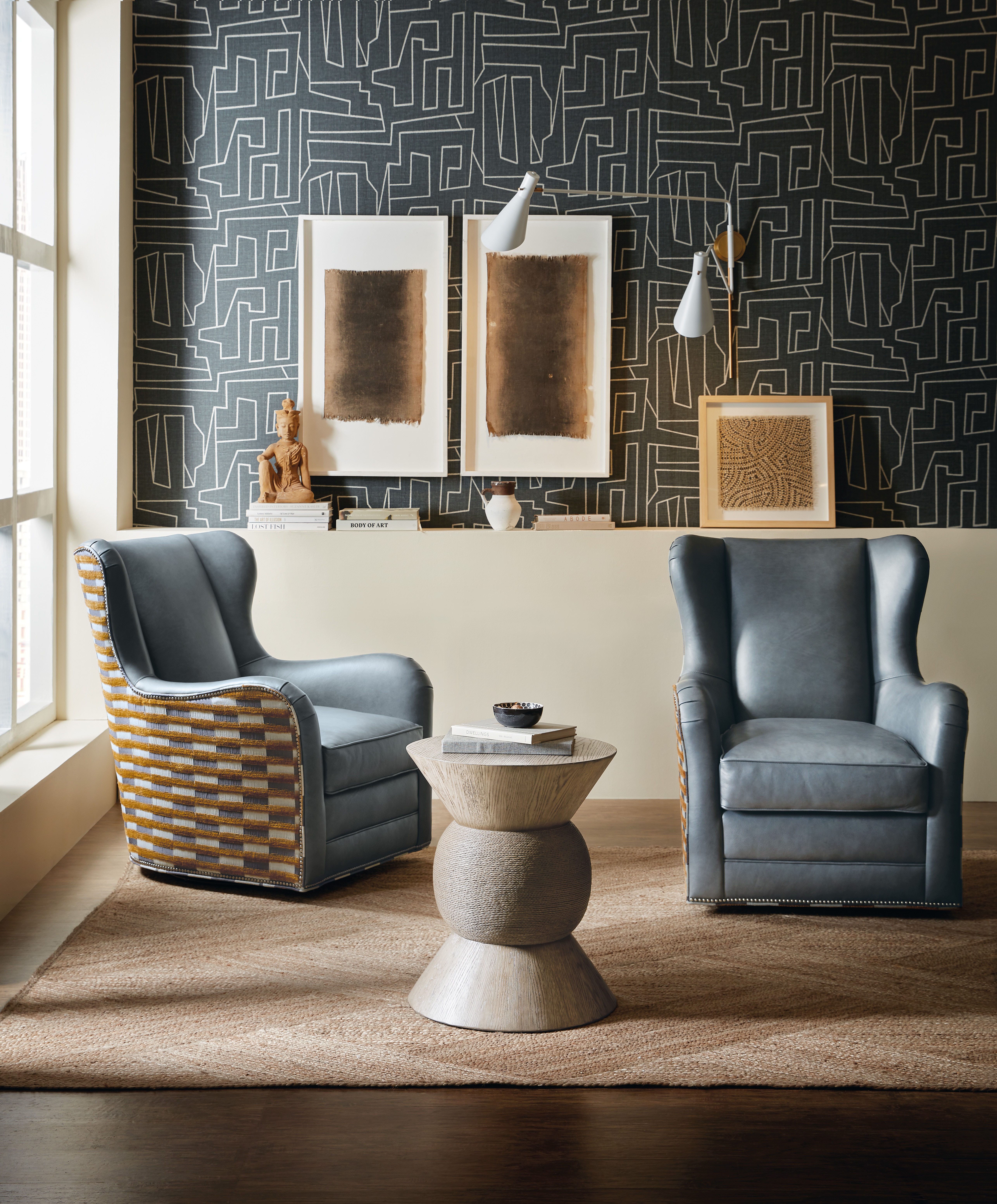 Hooker Furniture Living Room Commerce & Market Round Robin Accent Table ...