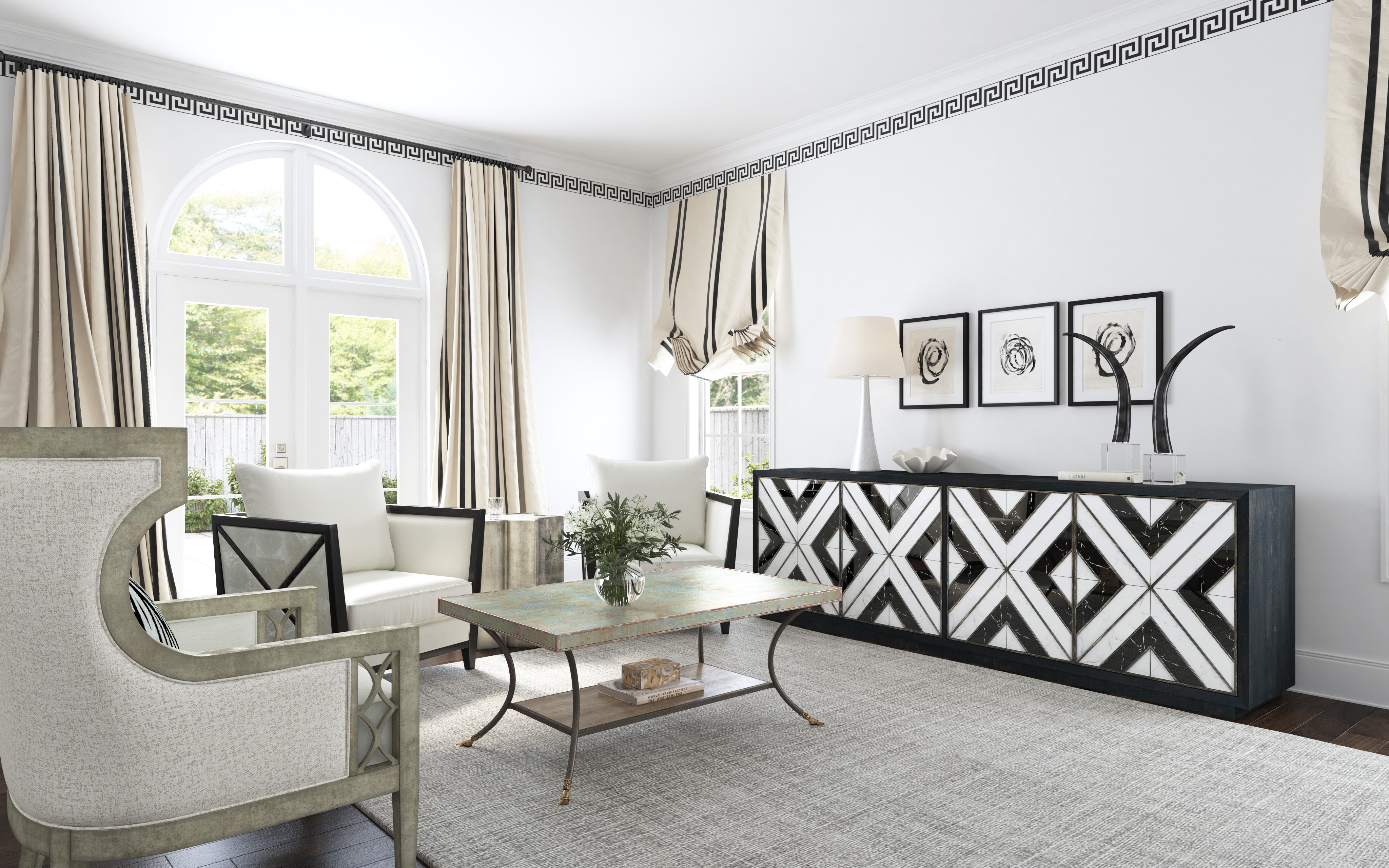 Hooker Furniture Living Room Sanctuary Debutant Wing Chair 5875-52005-95