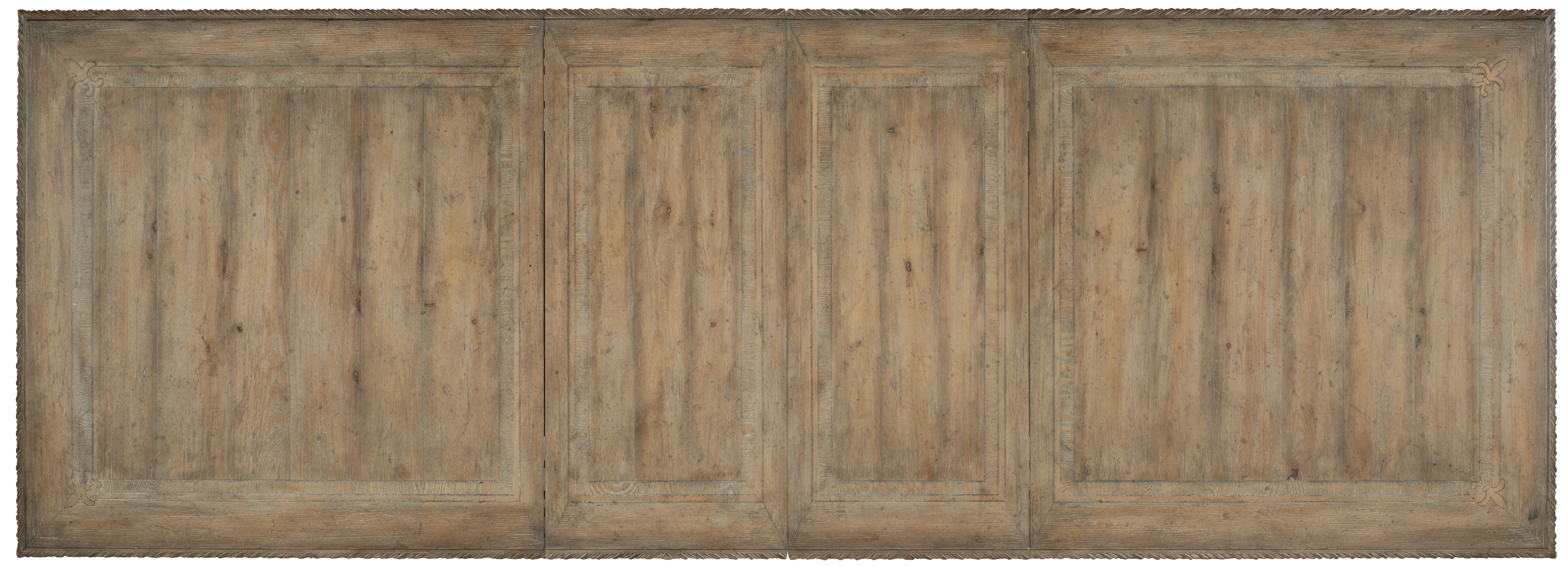 Hooker Furniture Casual Dining Castella Rectangle Dining Table w/2-20in ...