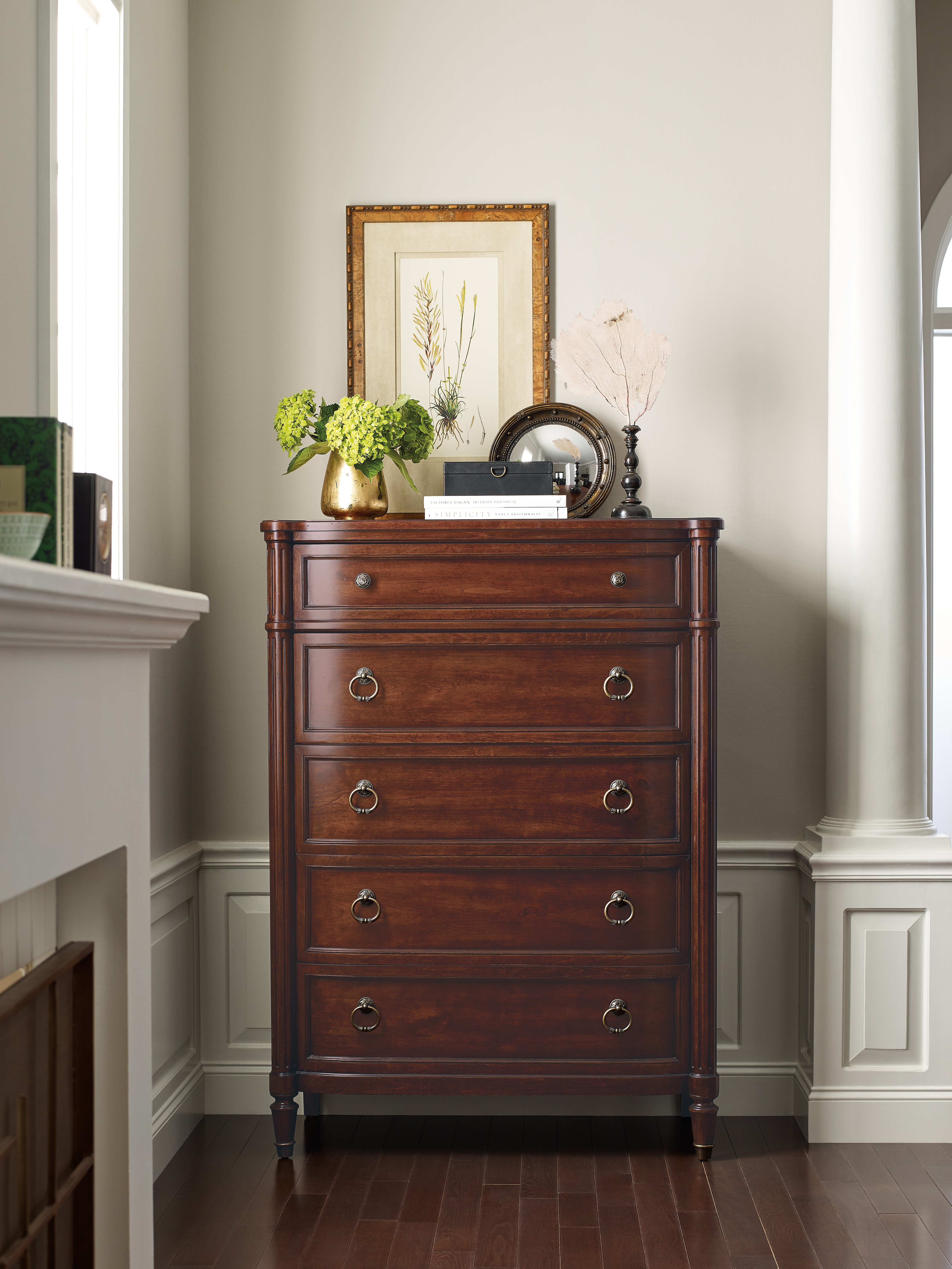 Hooker Furniture Bedroom Charleston Five-Drawer Chest 6750-90010-85