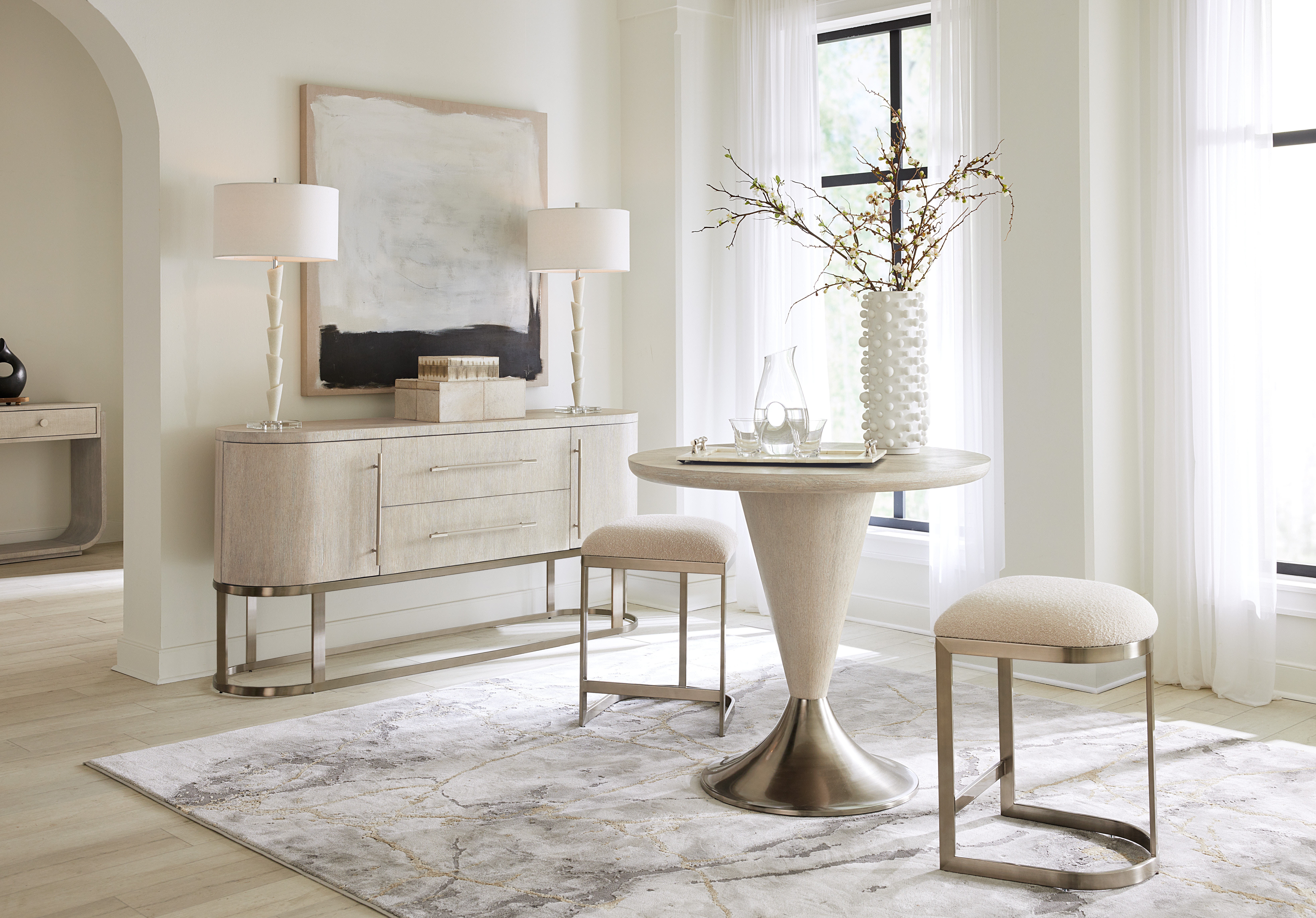 Hooker Furniture Casual Dining Modern Mood Counter Height Table 6850 ...