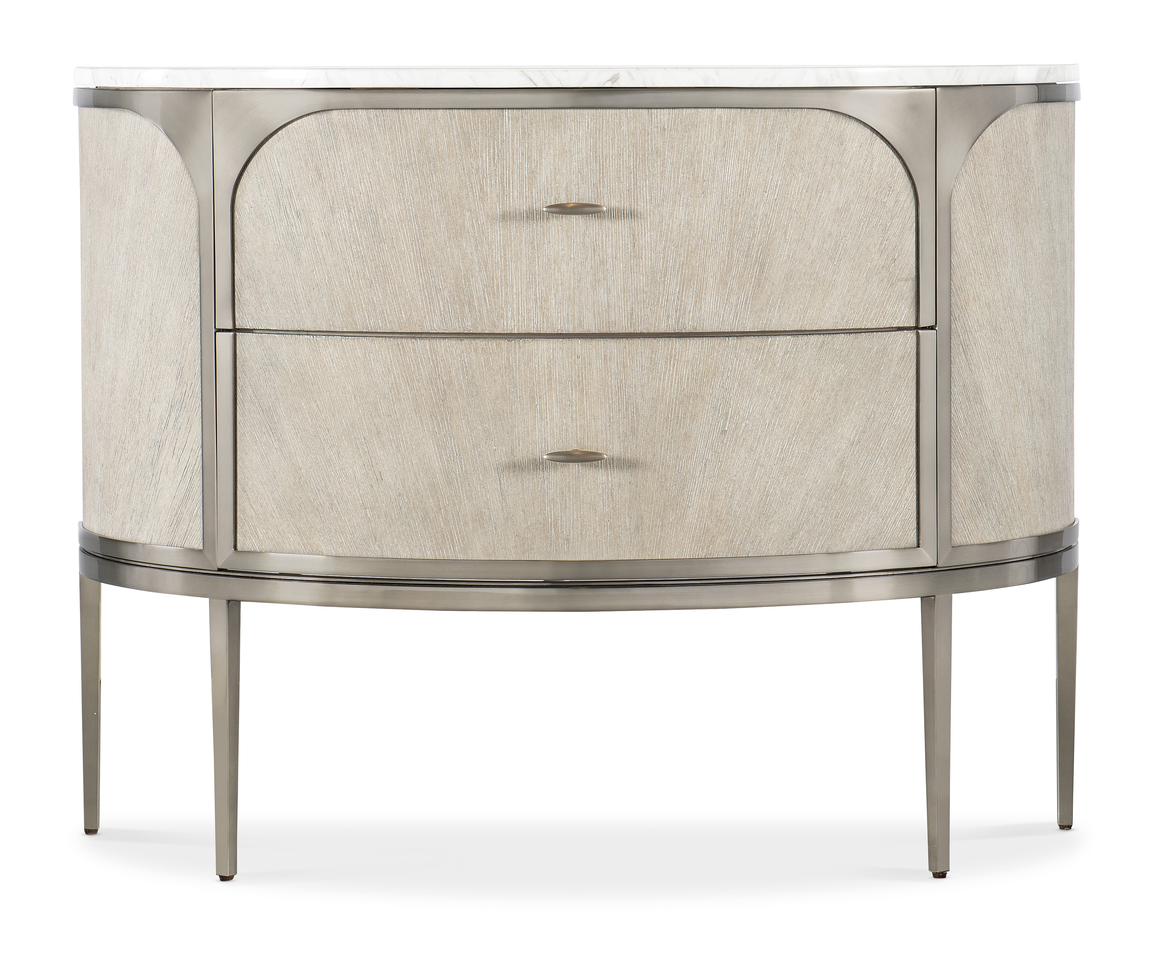 Hooker Furniture Bedroom Modern Mood Two Drawer Nightstand 6850-90215-80