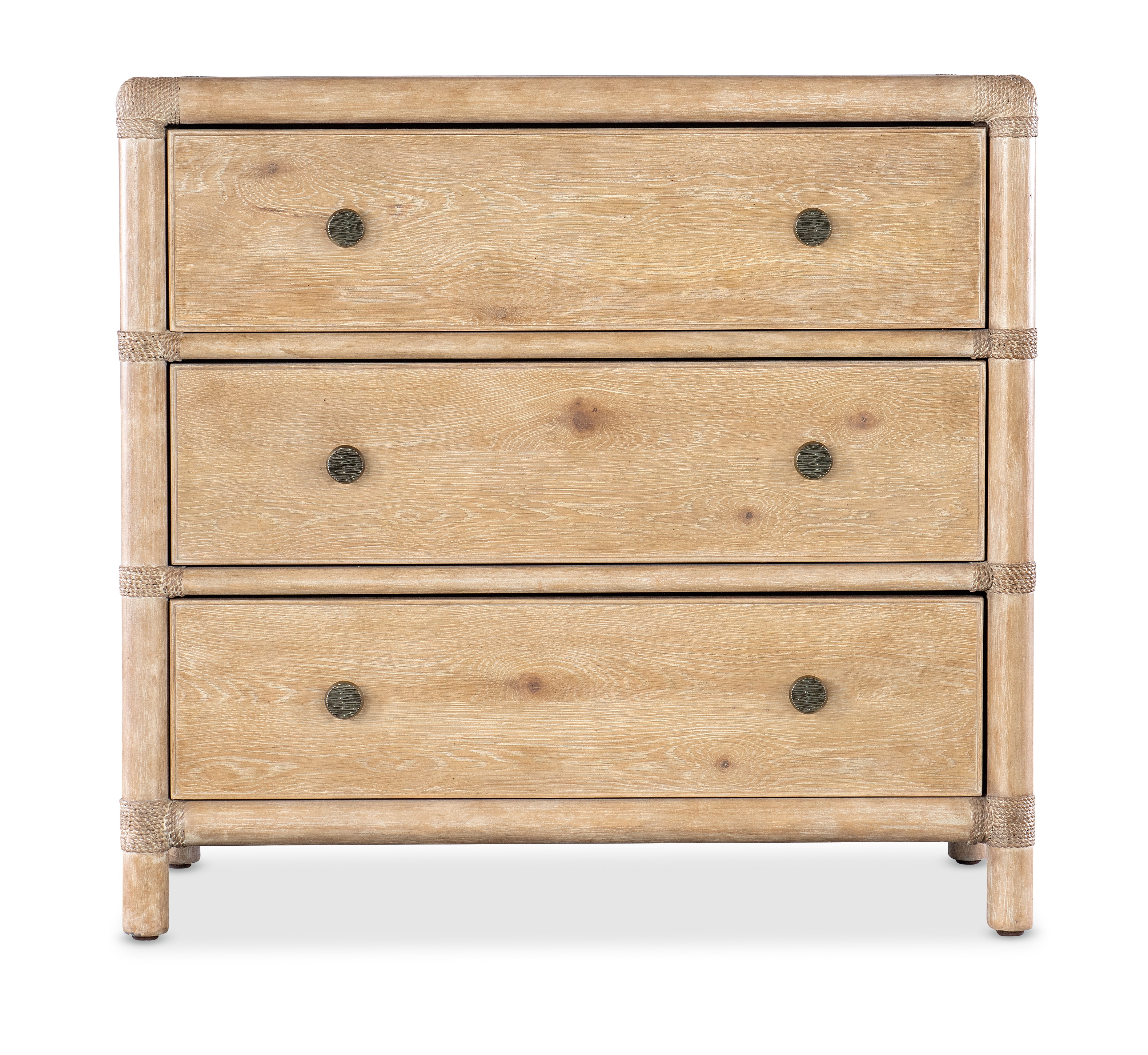 Hooker Furniture Bedroom Retreat Pole Rattan Nightstand 6950-90216-80