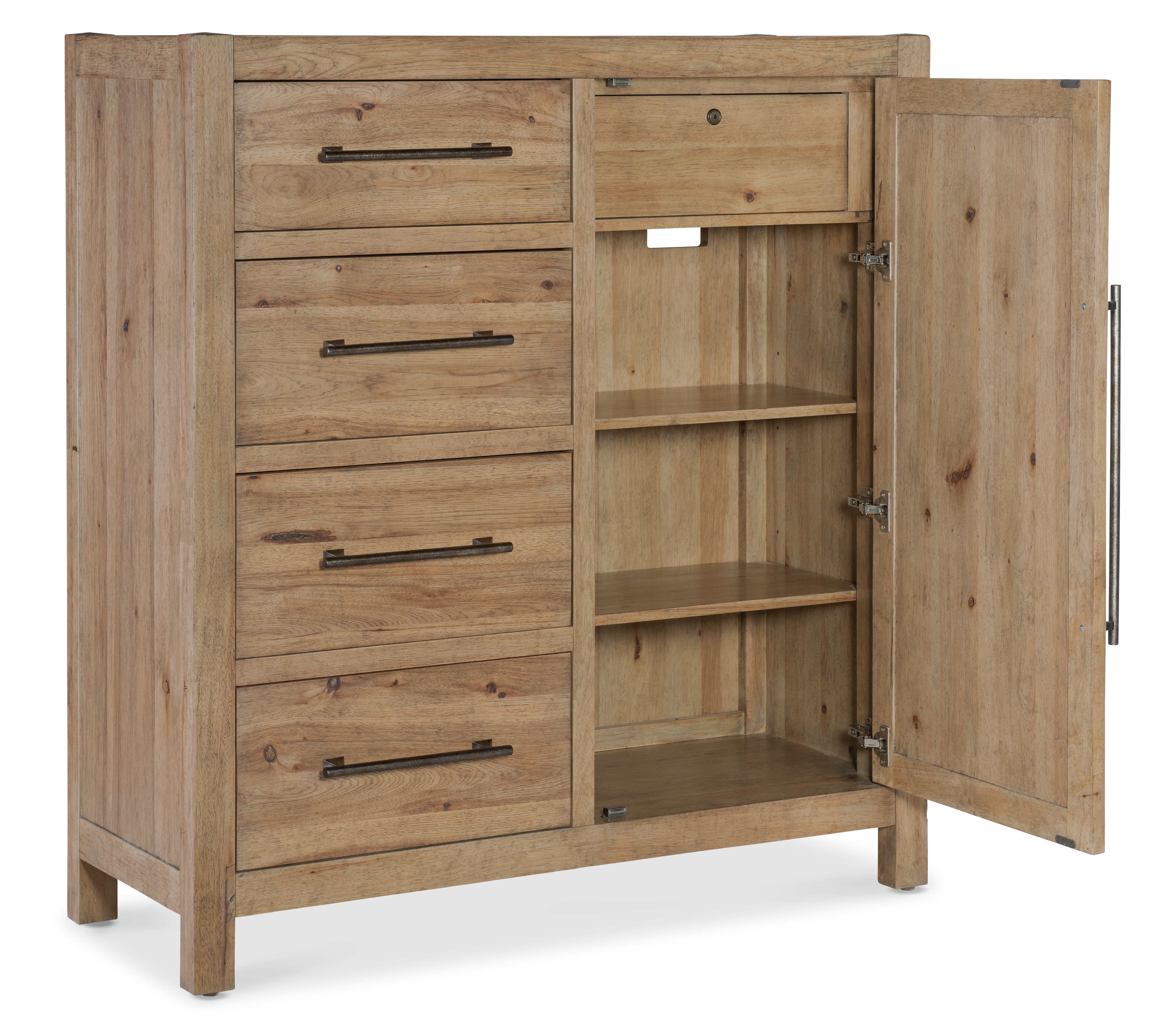 Hooker Furniture Bedroom Vineyard Row Four-Drawer Door Chest 6952-90010-80