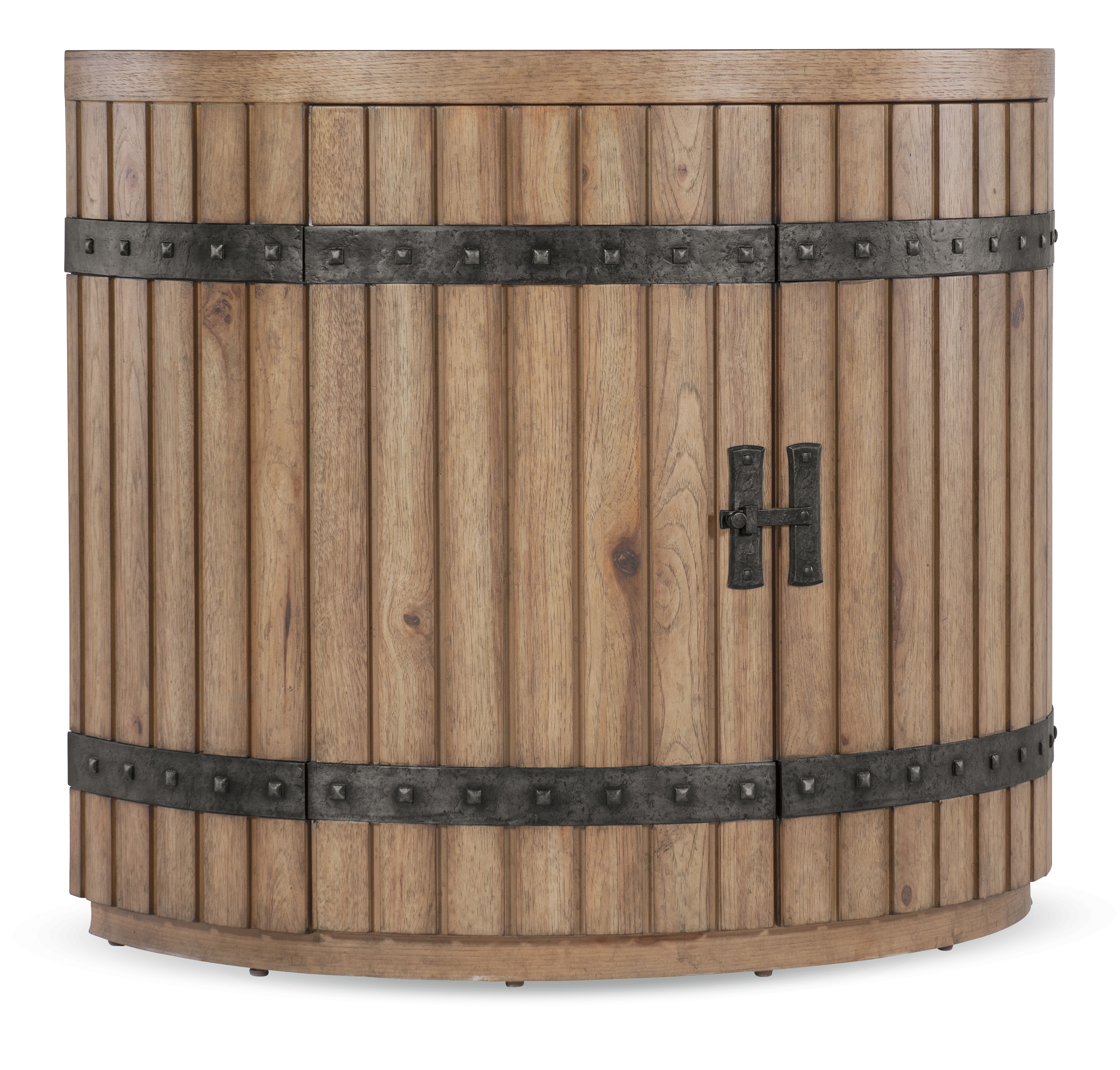 Hooker Furniture Bedroom Vineyard Row Demilune Nightstand 6952-90115-80