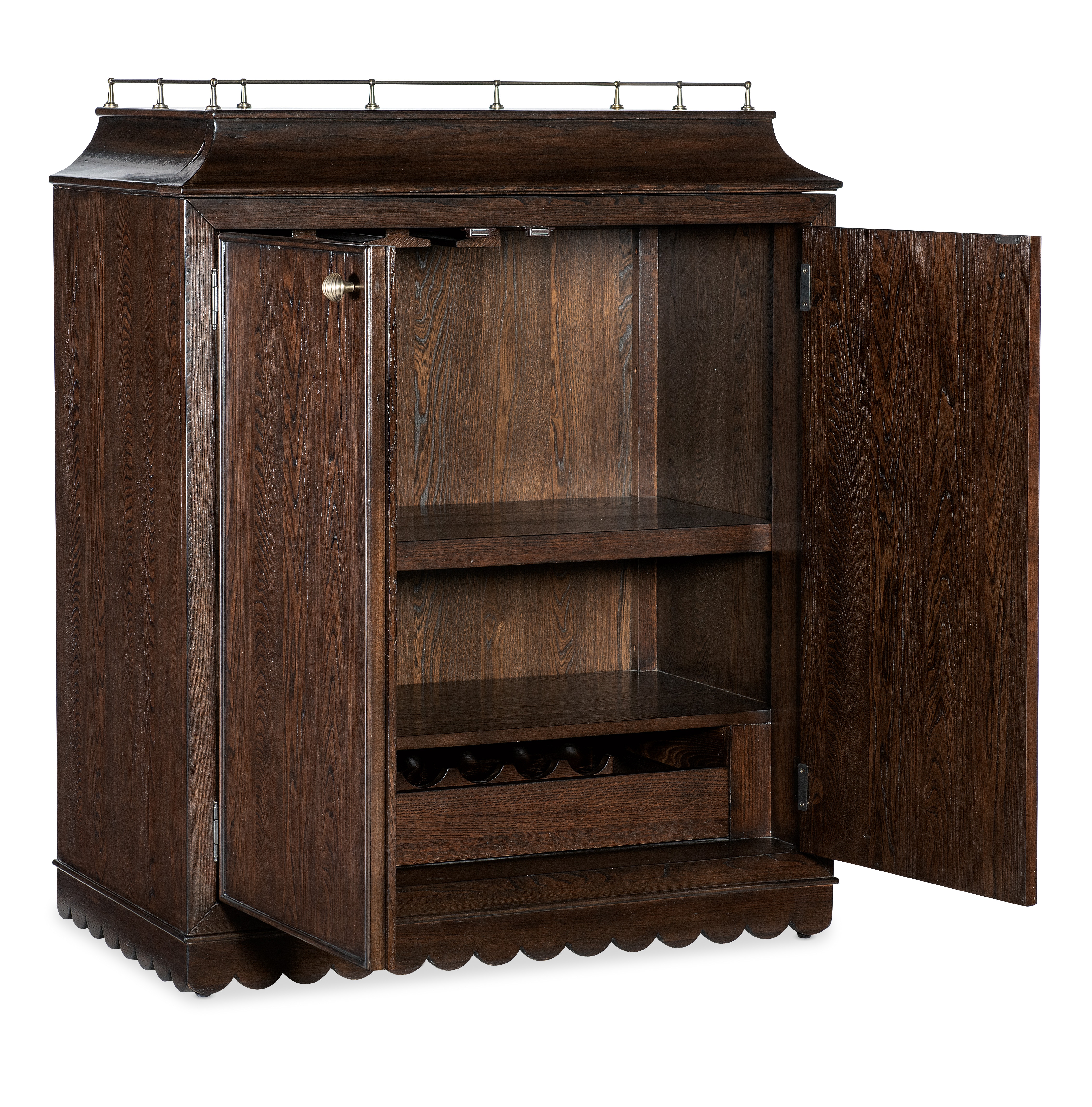Hooker Furniture Casual Dining Commerce and Market Dukes Bar Cabinet Skaff Furniture Carpet One