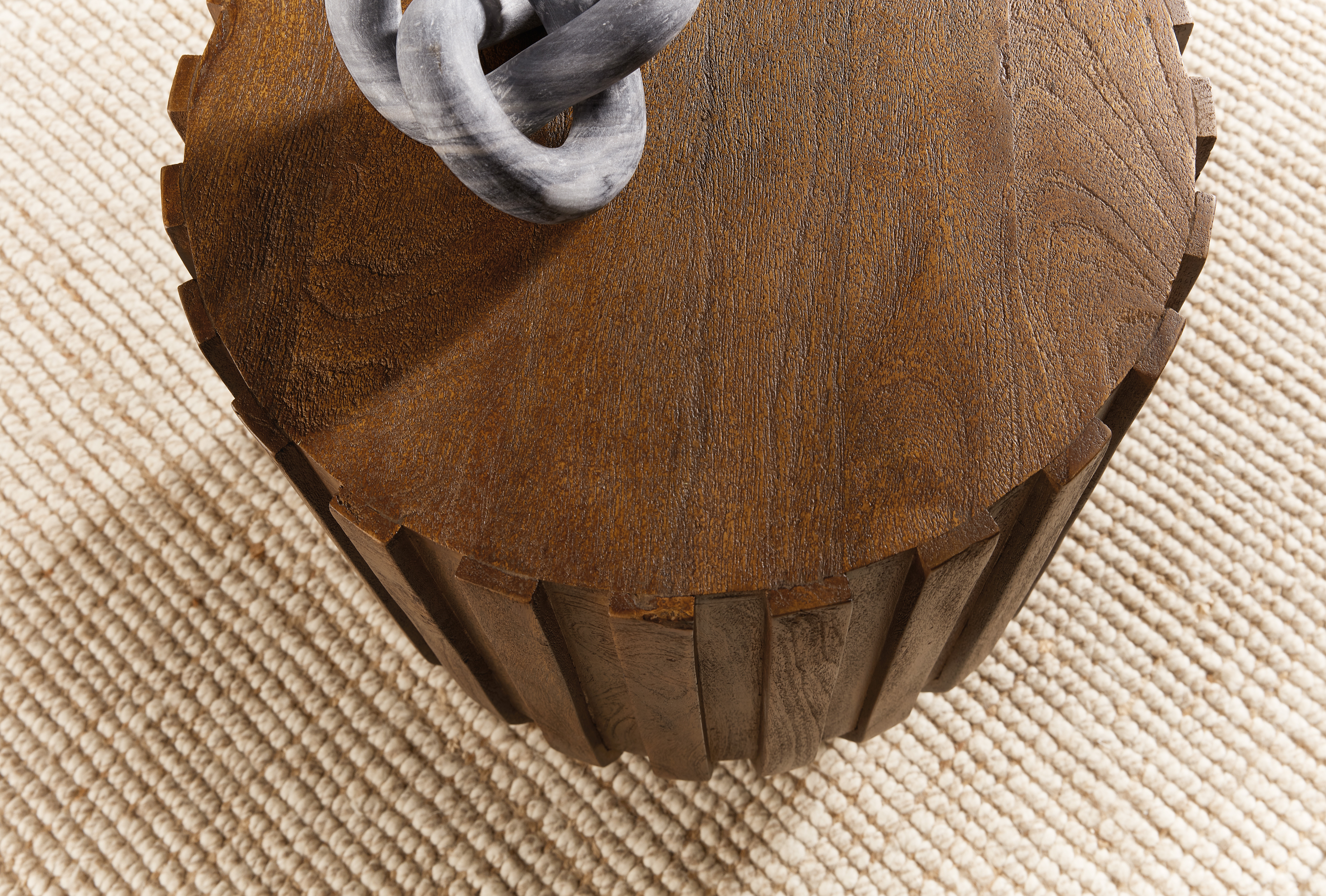 Hooker Furniture Living Room Commerce and Market Gears Round End Table ...