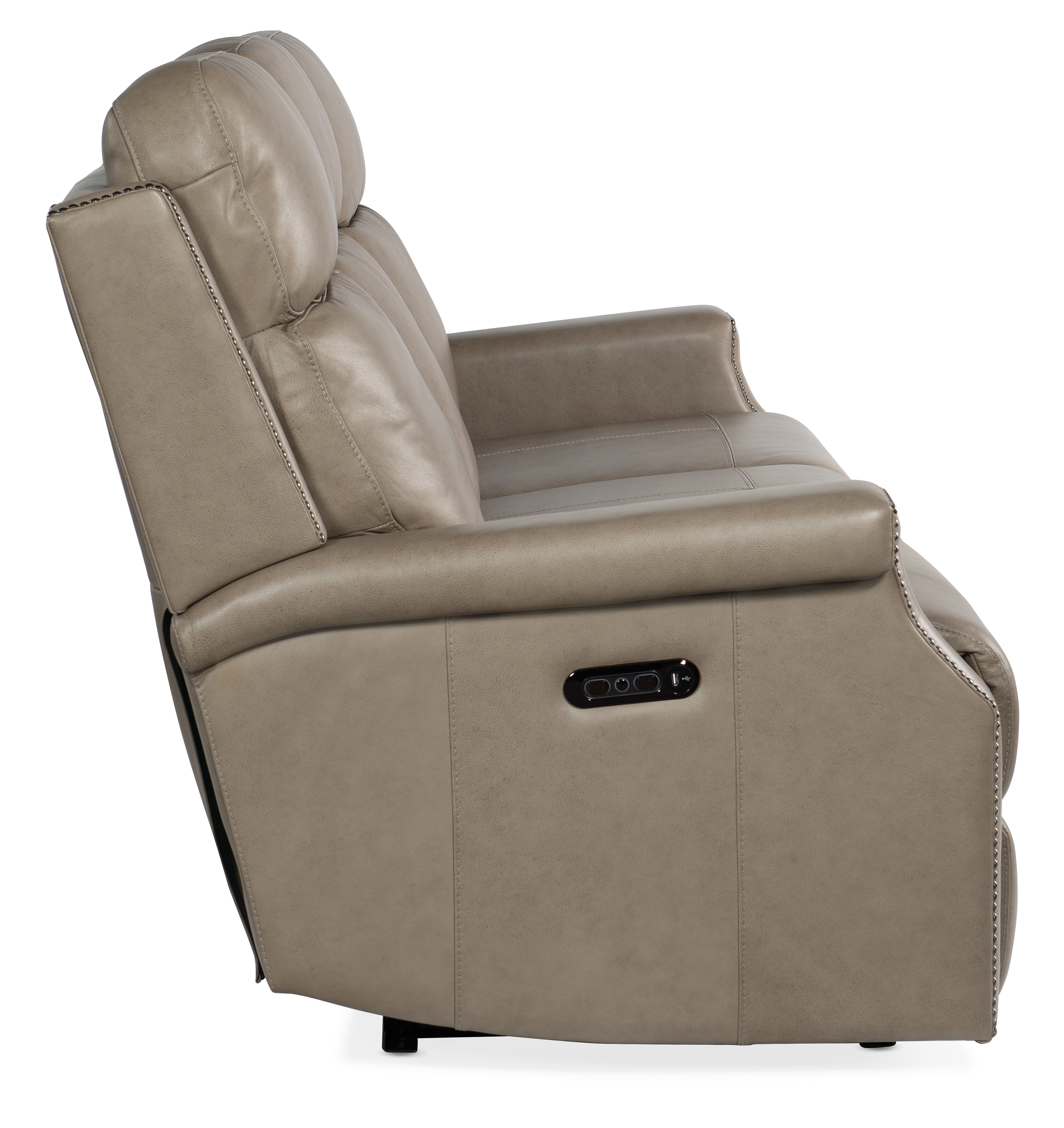 Hooker Furniture Living Room Vaughn Zero Gravity Sofa with Power Headrest SS106 PHZ3 091