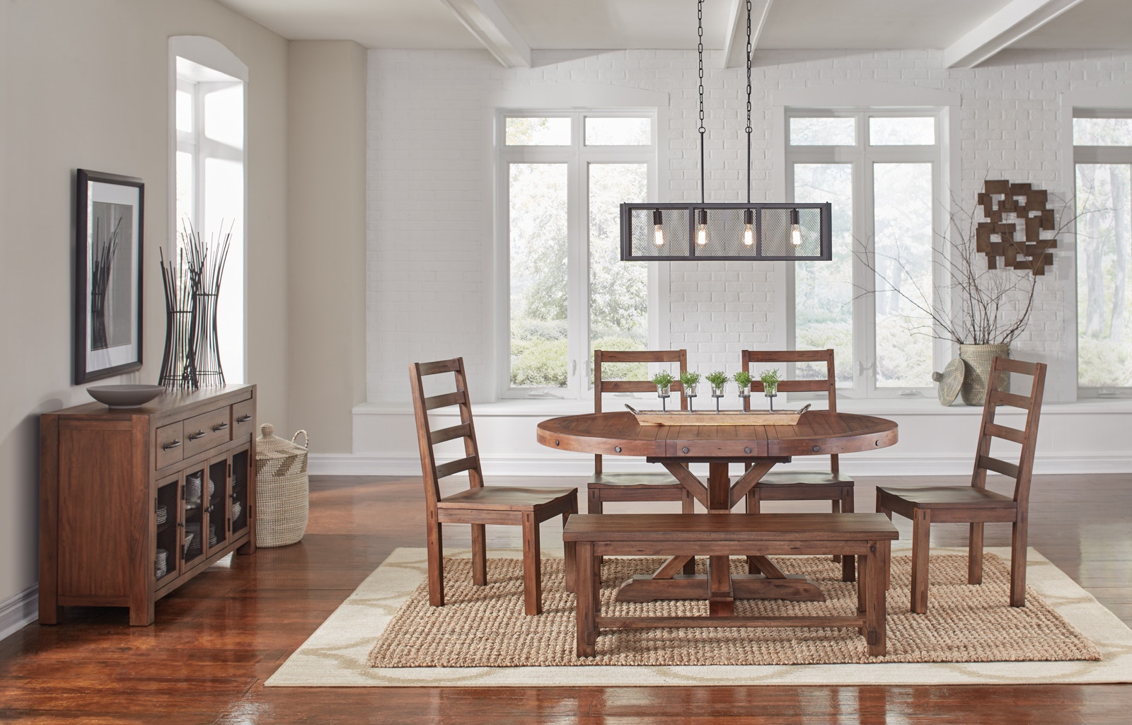 A America ANACORTES Dining - SM ANASM6200 Anacortes Pedestal Table