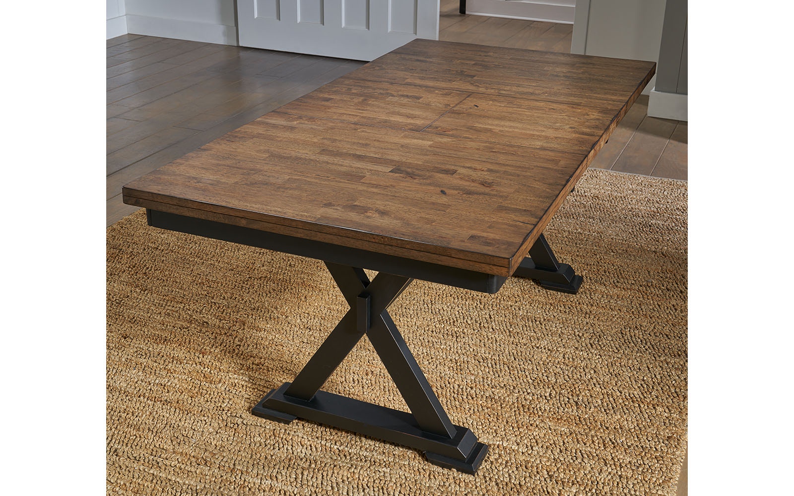 A-America Casual Dining Butterfly Trestle Table STOBL6300 | Hickory ...