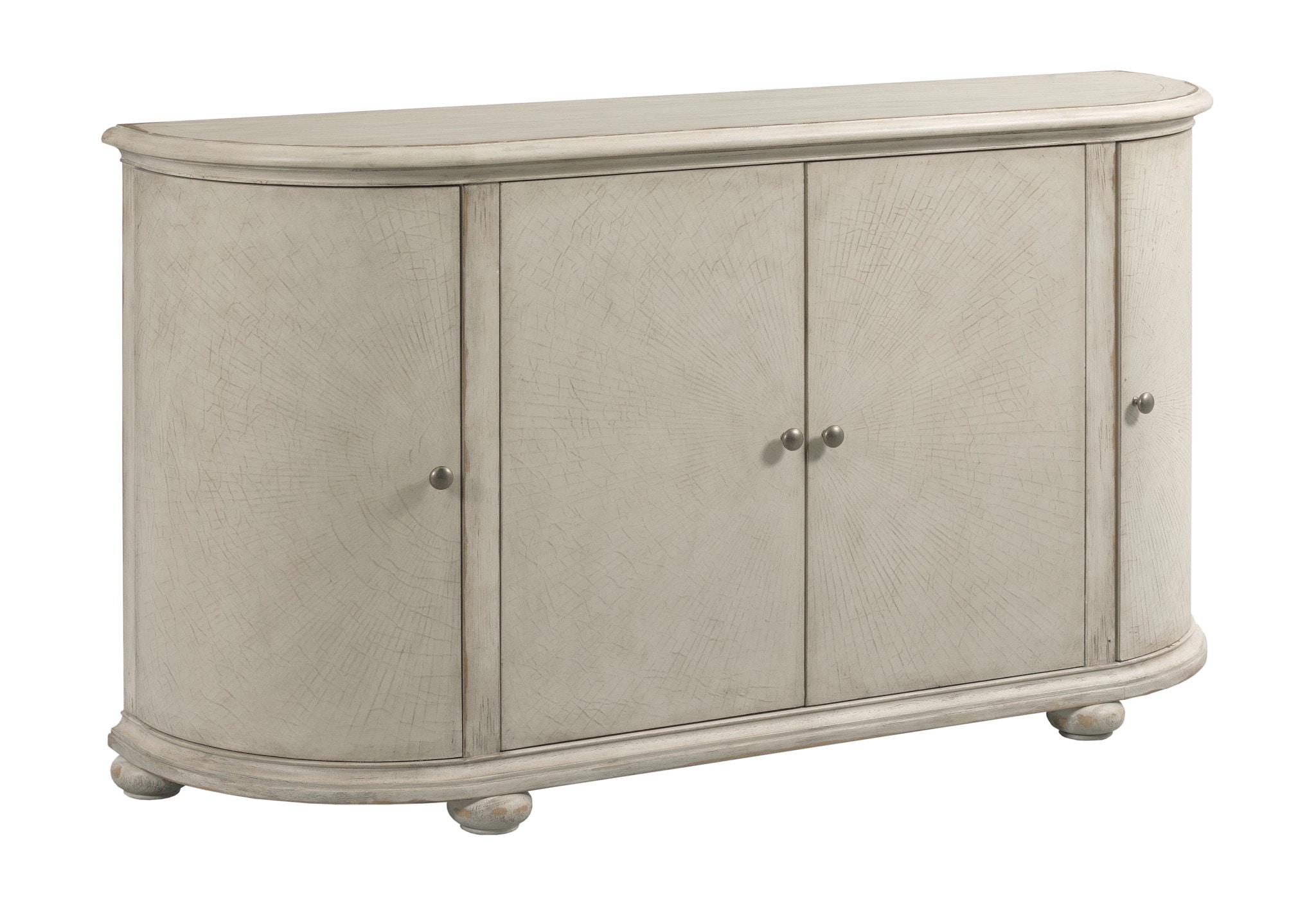 309 850c American Drew Furniture Cambric Picard Curved Buffet Creme