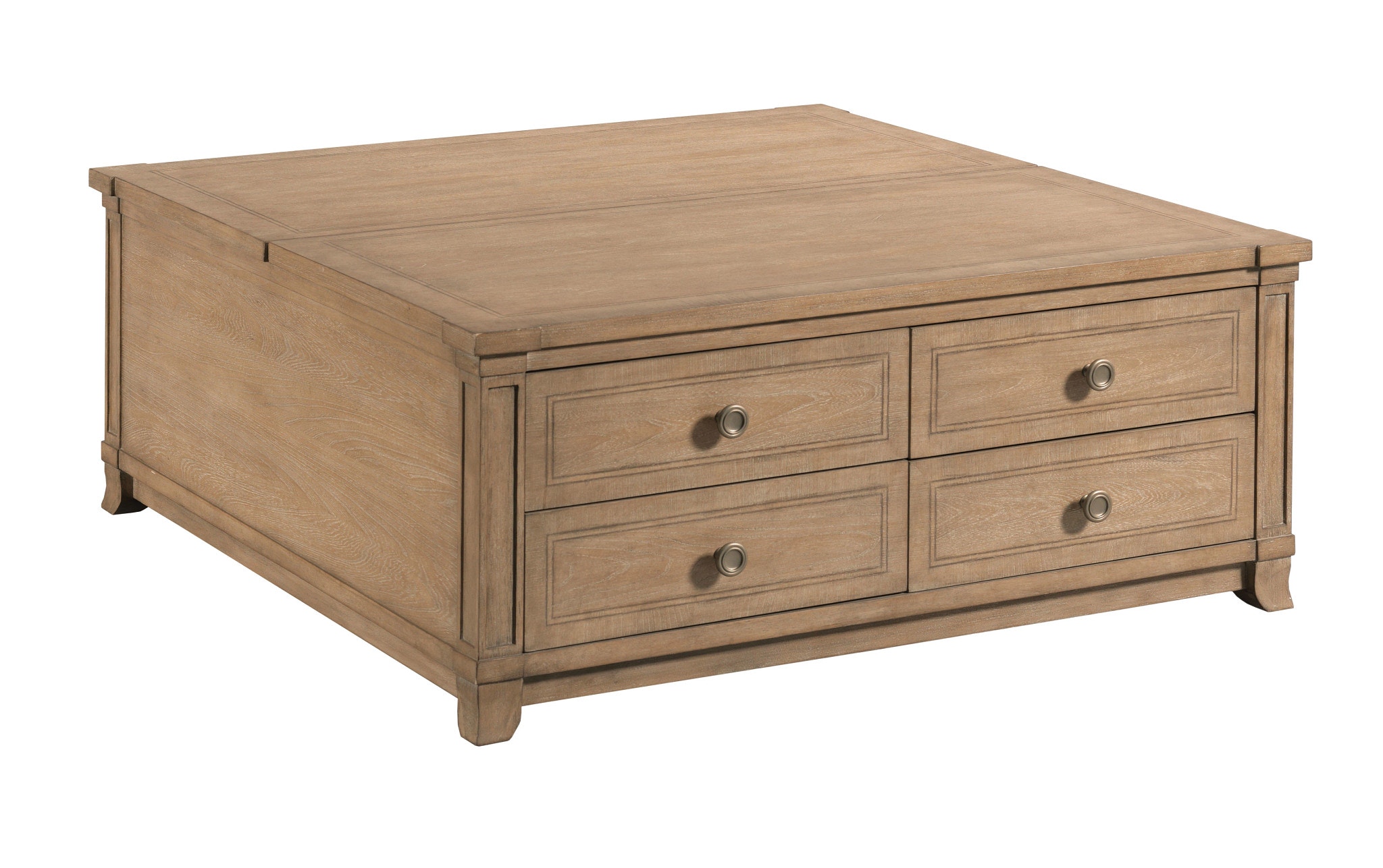 American Drew Living Room Woodfield Square Coffee Table 483-911 - Carol ...