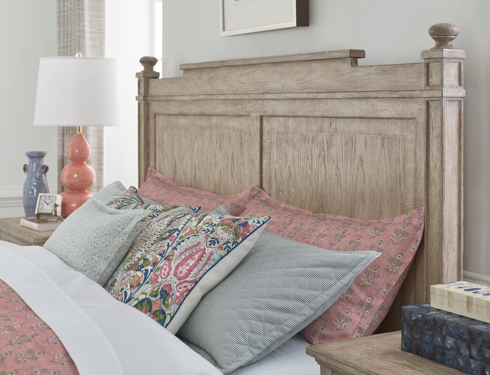 American Drew Bedroom Sova King Panel Bed Package - Breve 309-306BR ...