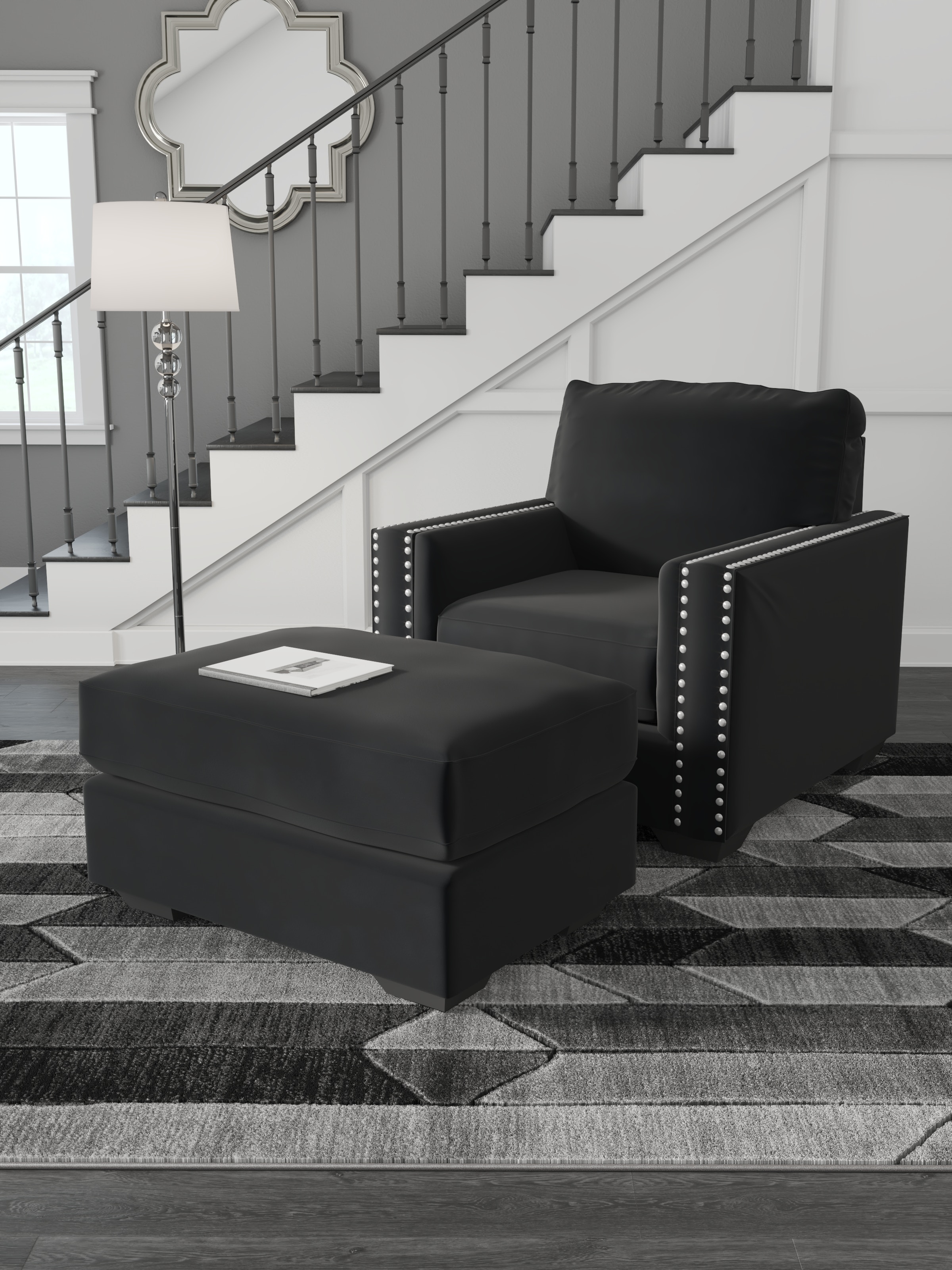 Ashley Gleston Gleston Sofa, Loveseat, Chair, and Ottoman 12206U5 ...