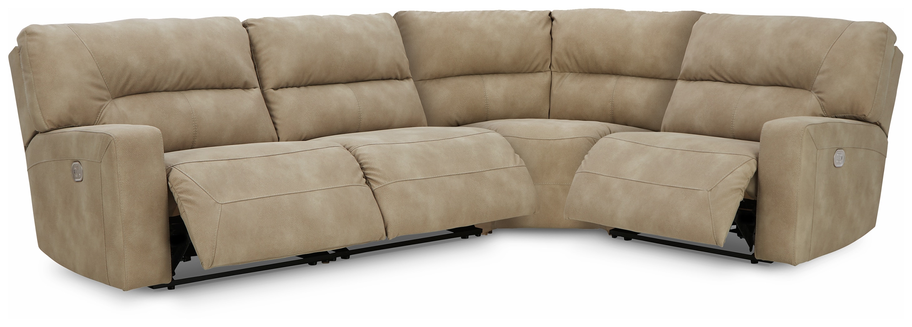 Ashley Next-Gen DuraPella Power Reclining Console Loveseat with ...