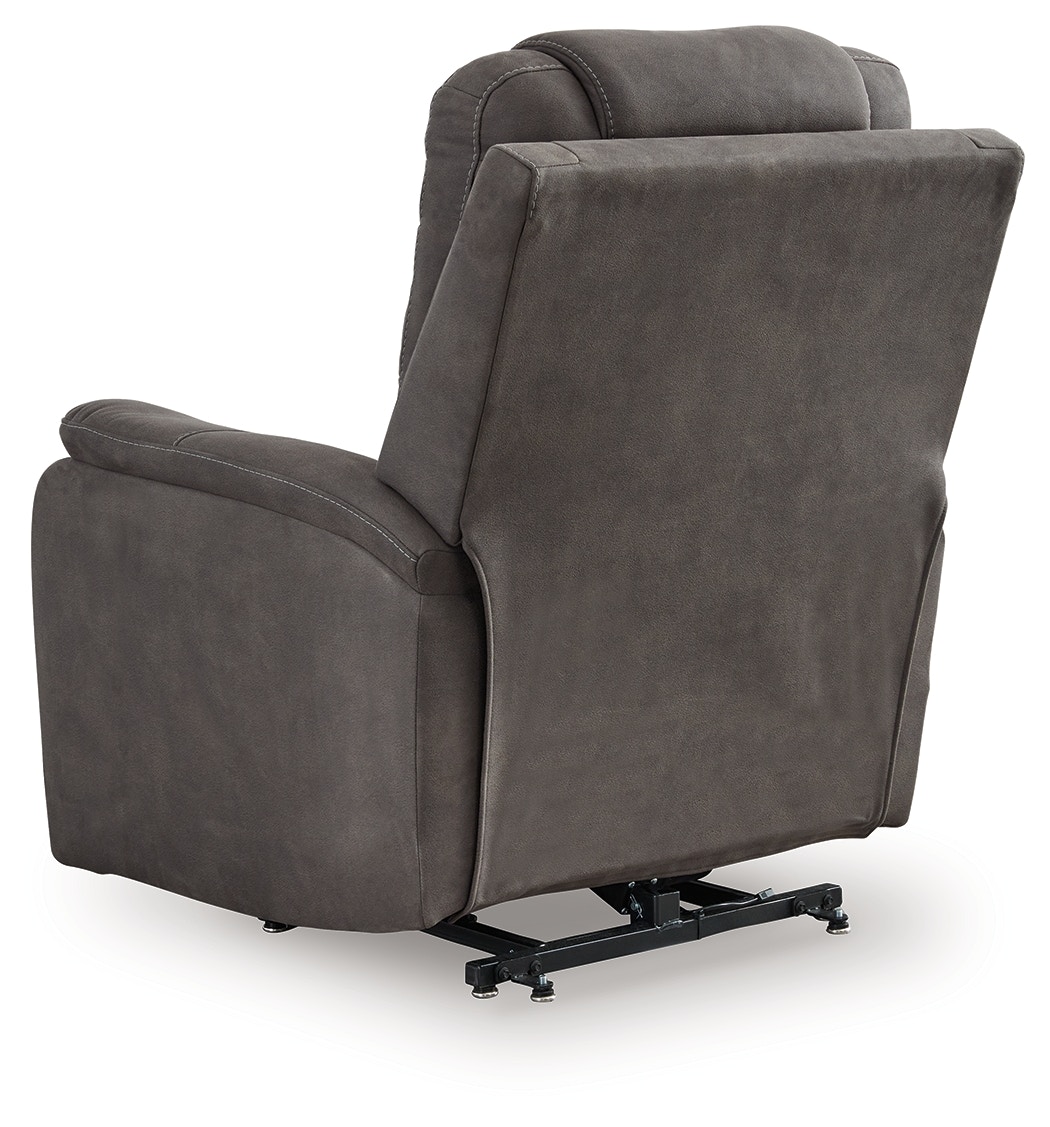 Signature Design by Ashley Living Room Snowfield Power Lift Recliner ...