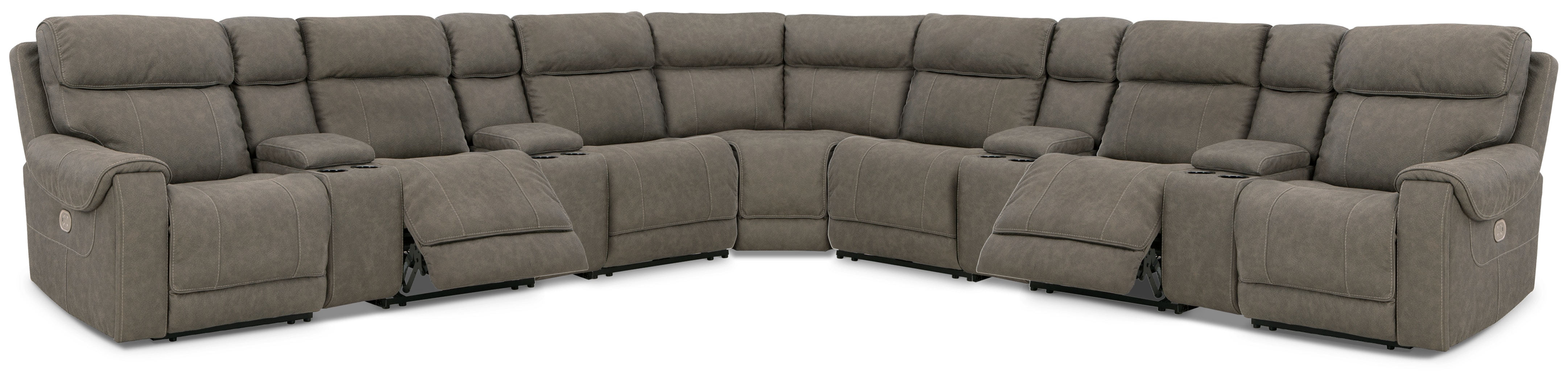 Signature Design by Ashley Living Room Starbot 11-Piece Power Reclining ...