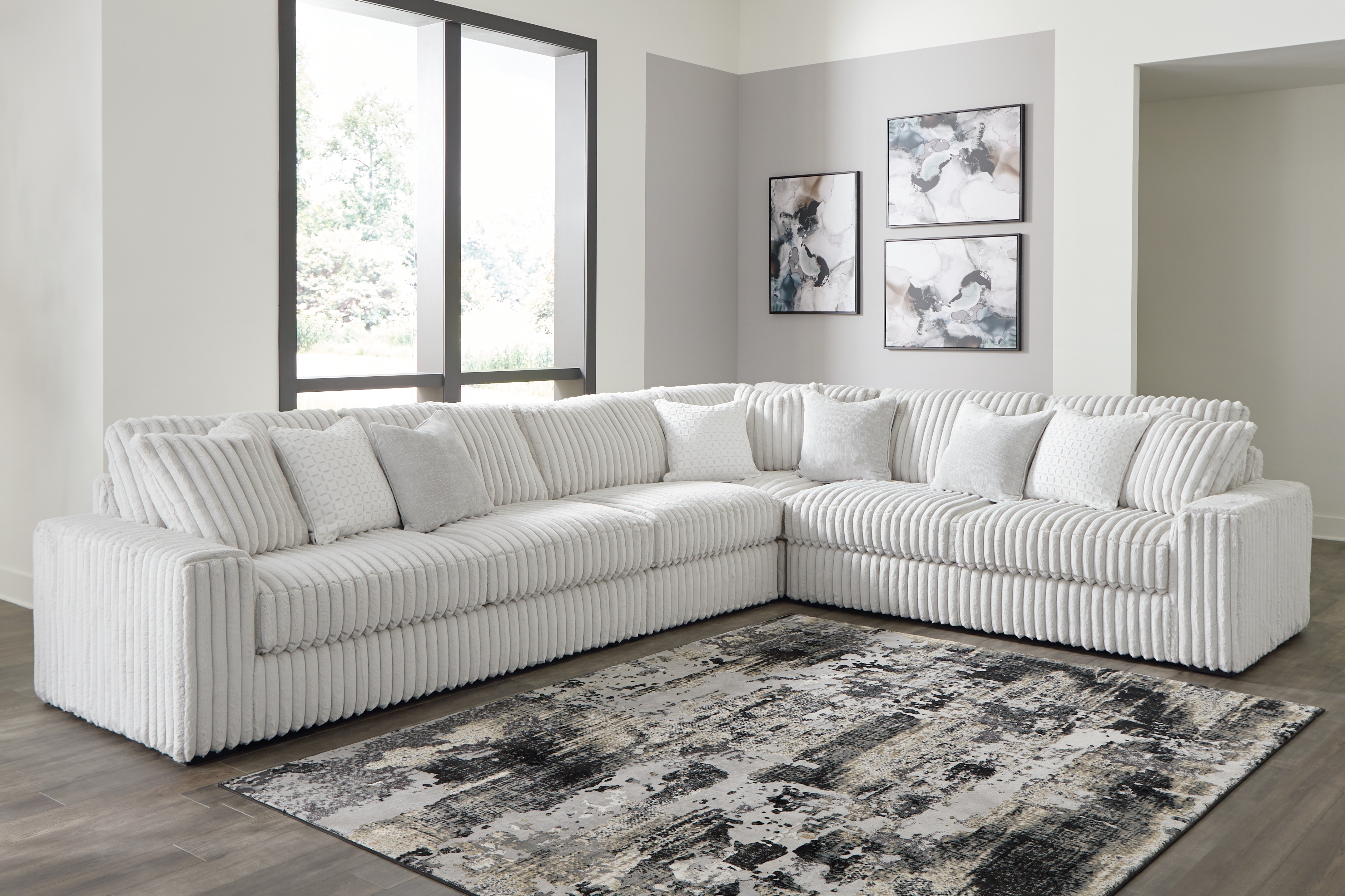 Ashley 4 piece sectional store