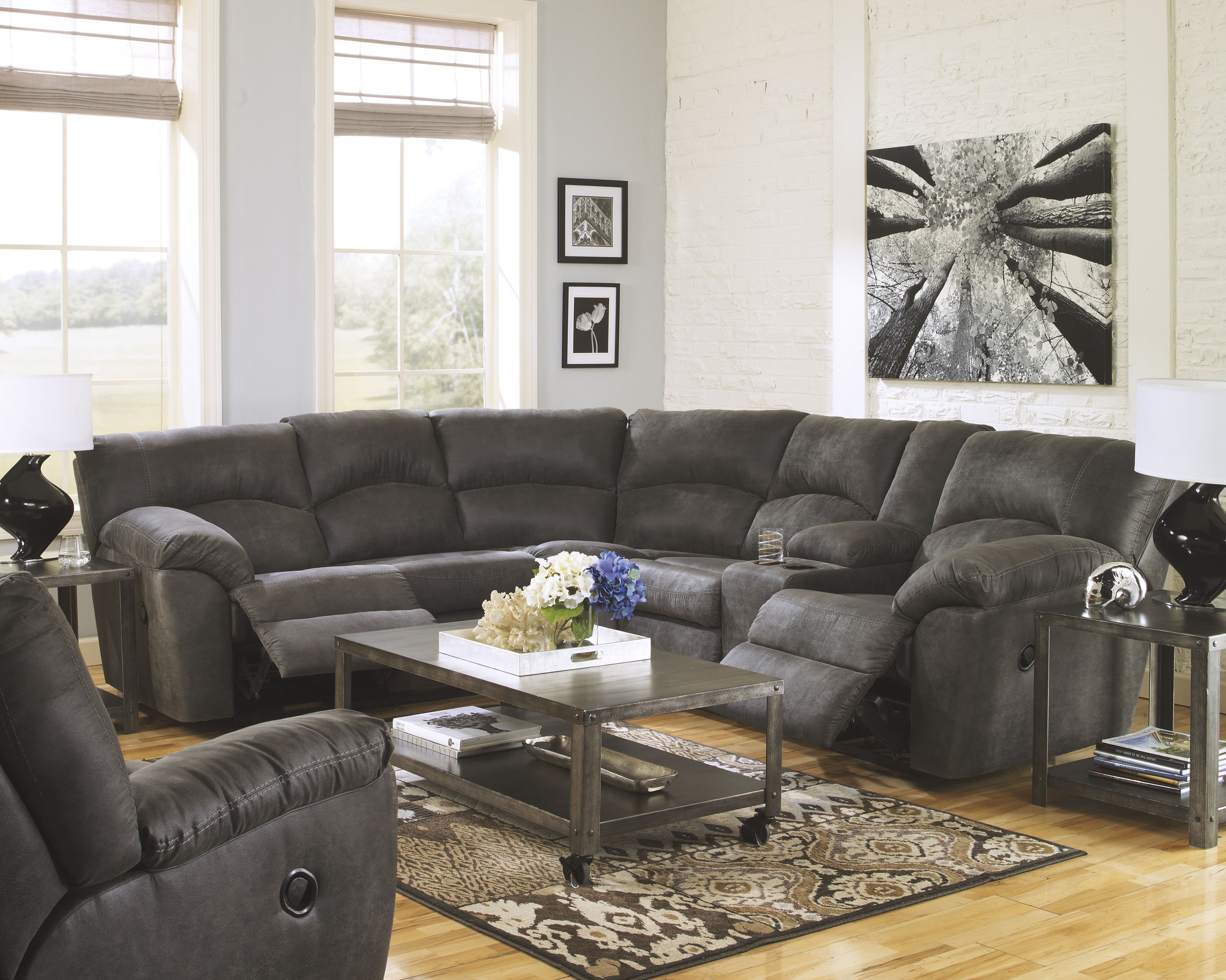Signature design by ashley sectional store