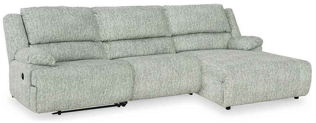 Ashley McClelland McClelland 3-Piece Reclining Sectional with Chaise ...