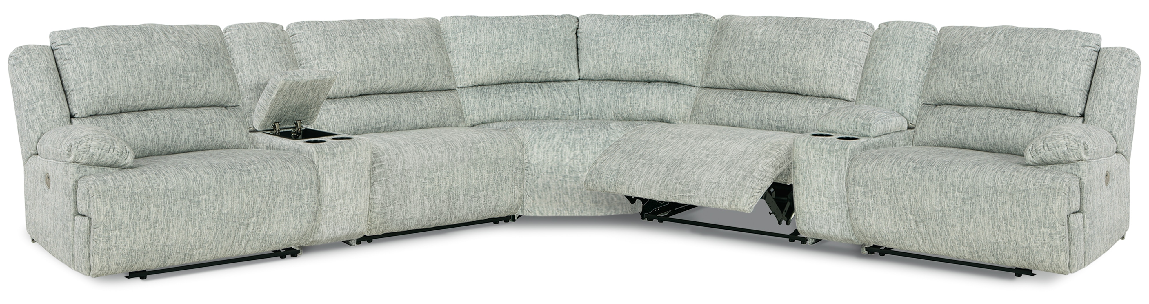 Signature Design by Ashley Living Room McClelland 7-Piece Power ...