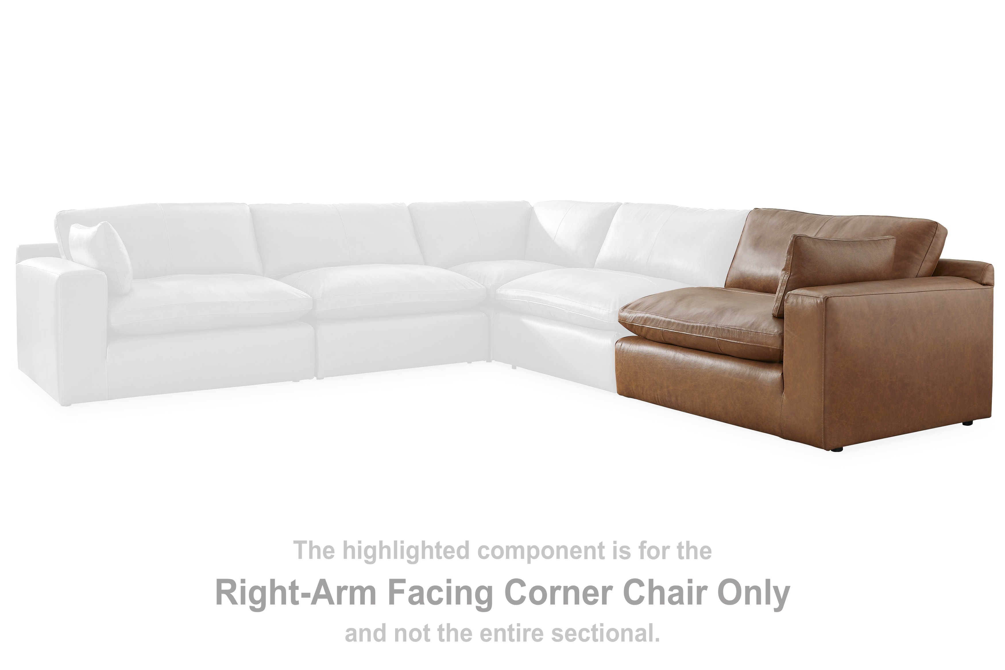 Ashley Emilia Emilia Right-Arm Facing Corner Chair 3090165 - Portland ...