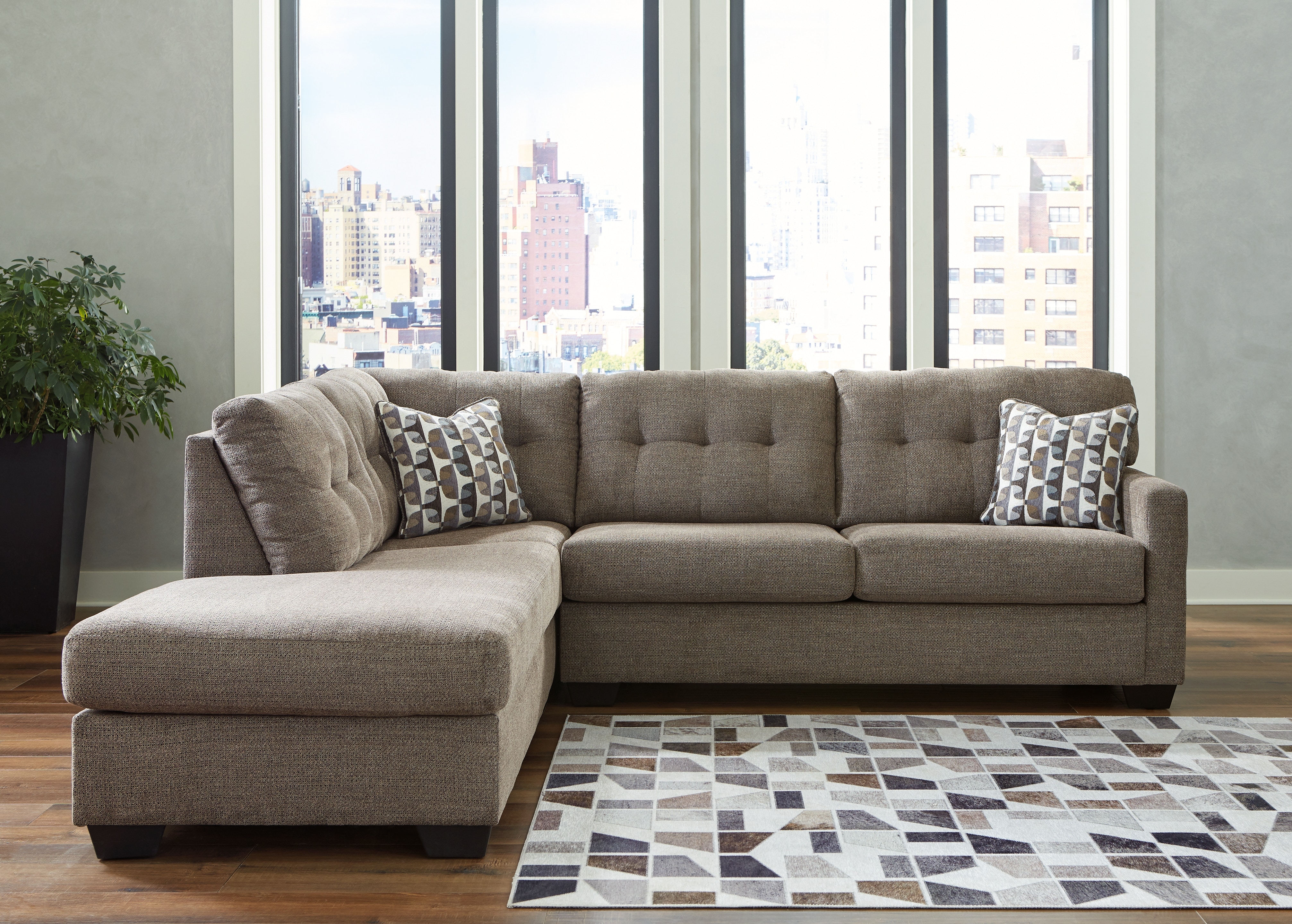 Ashley Mahoney Mahoney 2-Piece Sectional with Chaise 31005S1 - Portland ...