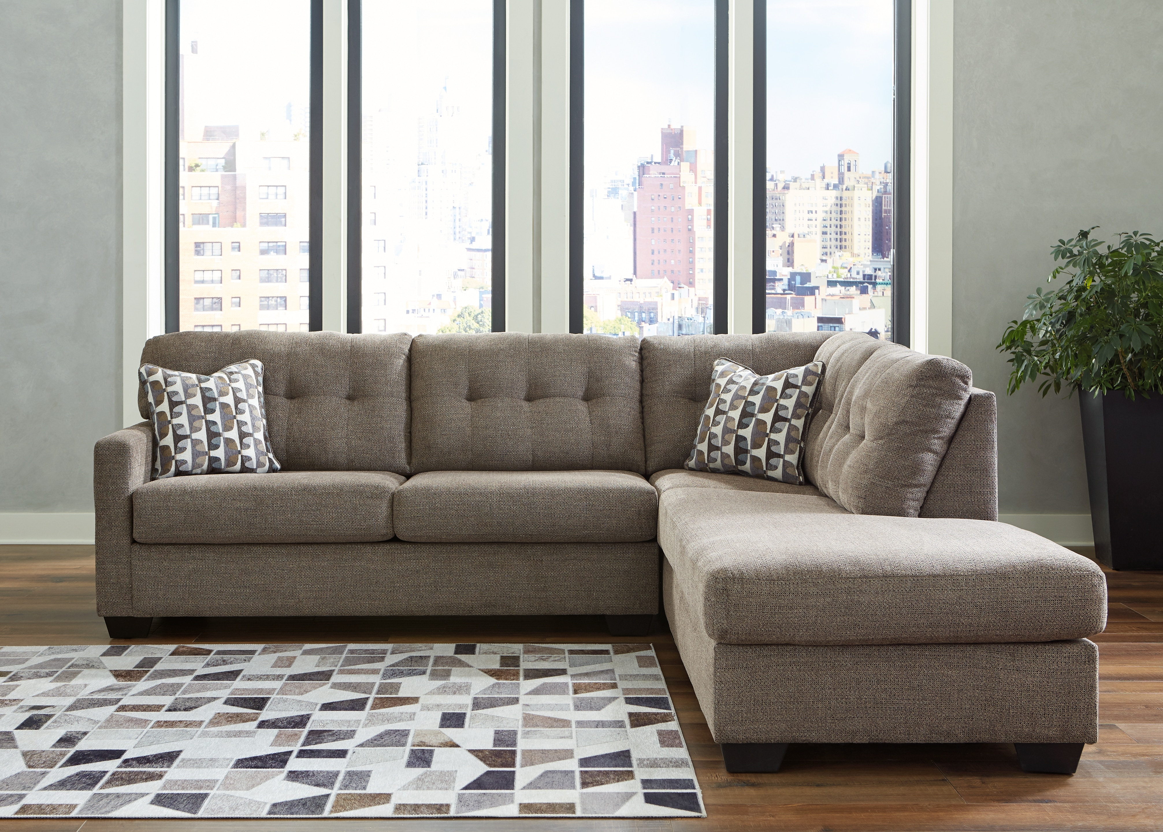 Ashley Mahoney Mahoney 2-Piece Sectional with Chaise 31005S2 - Portland ...