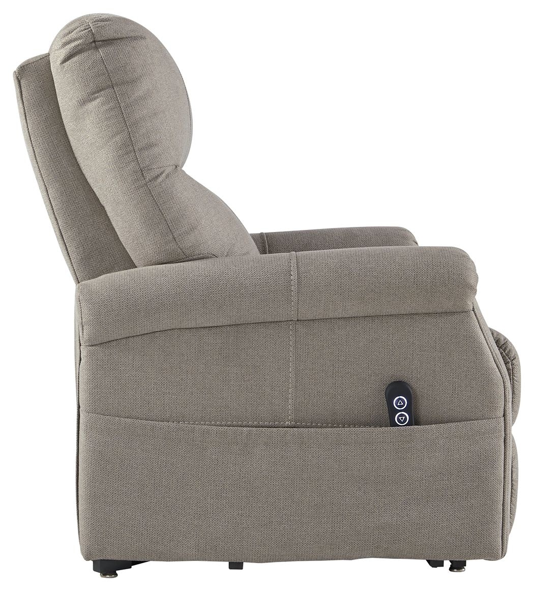 Signature Design by Ashley Living Room Markridge Power Lift Recliner 3500212 King Furniture