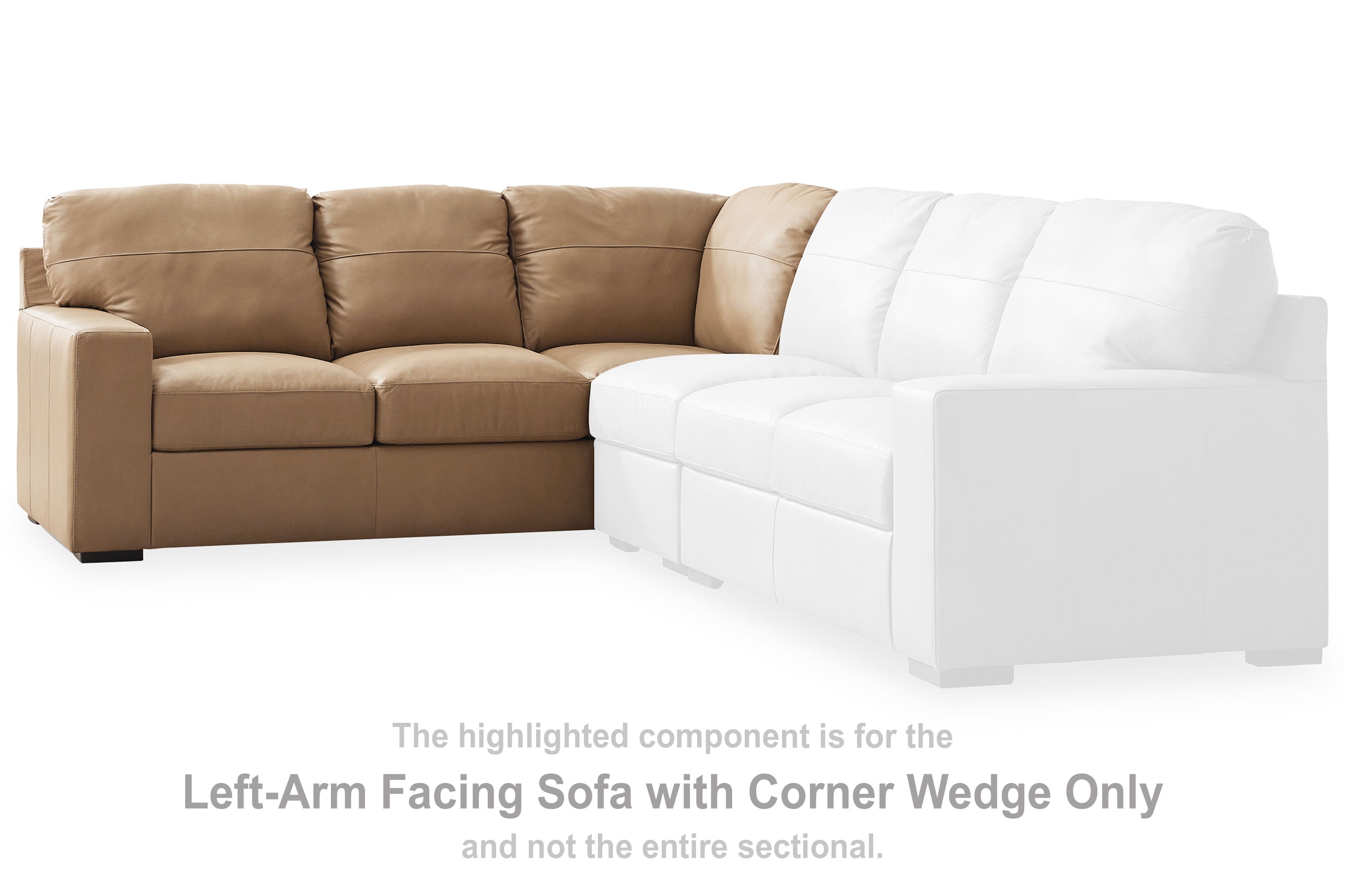 Bandon Left Arm Facing Sofa with Corner Wedge