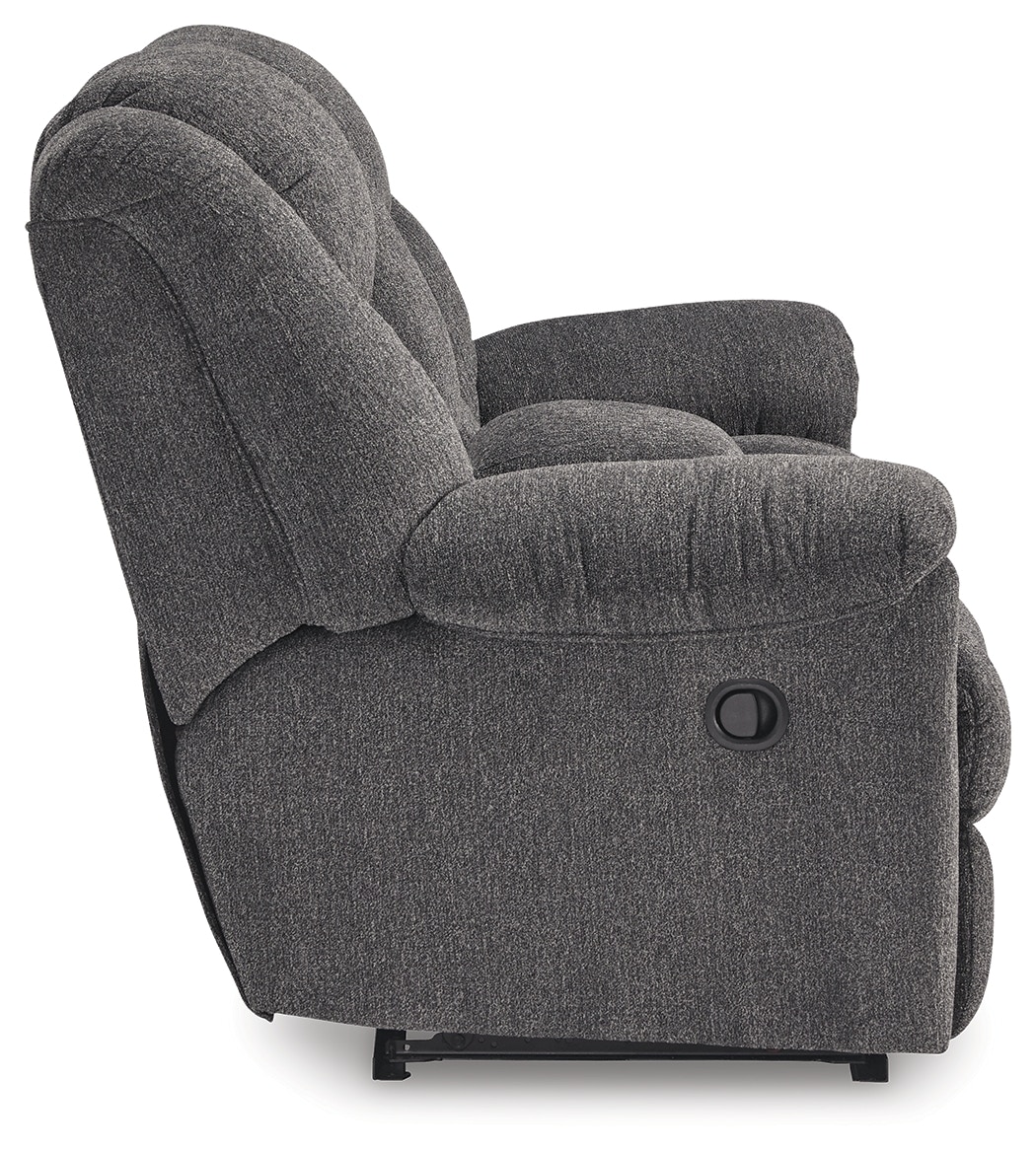 Ashley Foreside Foreside Reclining Loveseat with Console 3810494 ...
