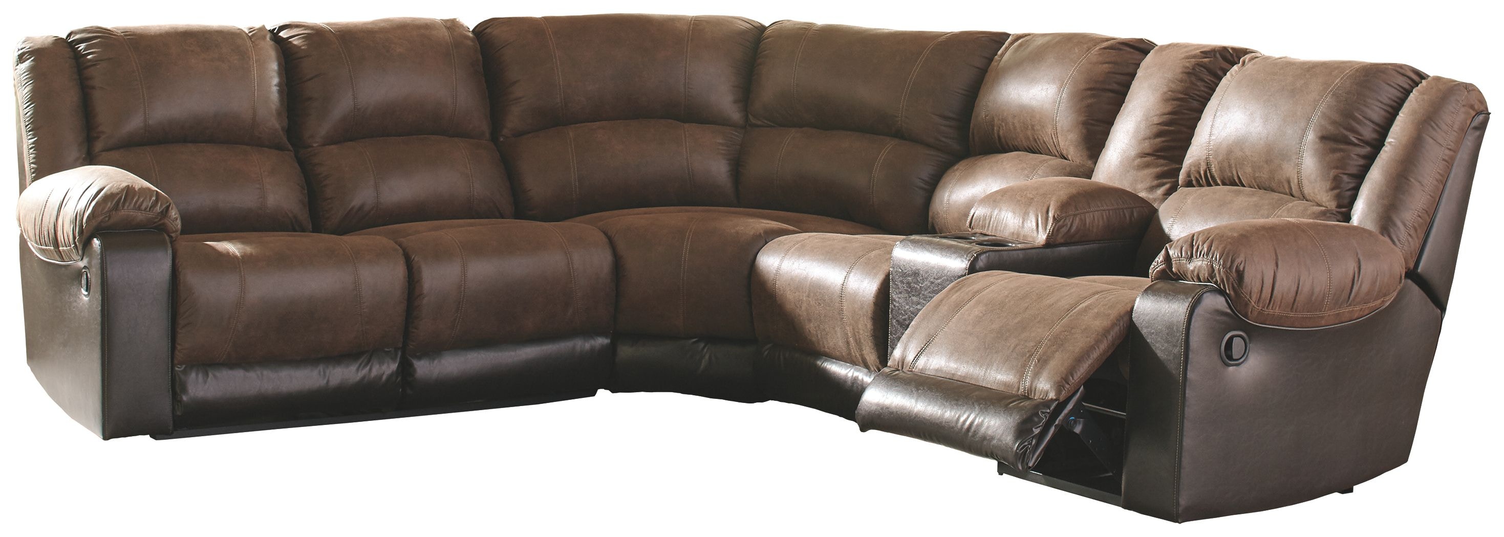 Signature Design by Ashley Living Room Nantahala 6 Piece Reclining Sectional 50302S6 Anna s Home