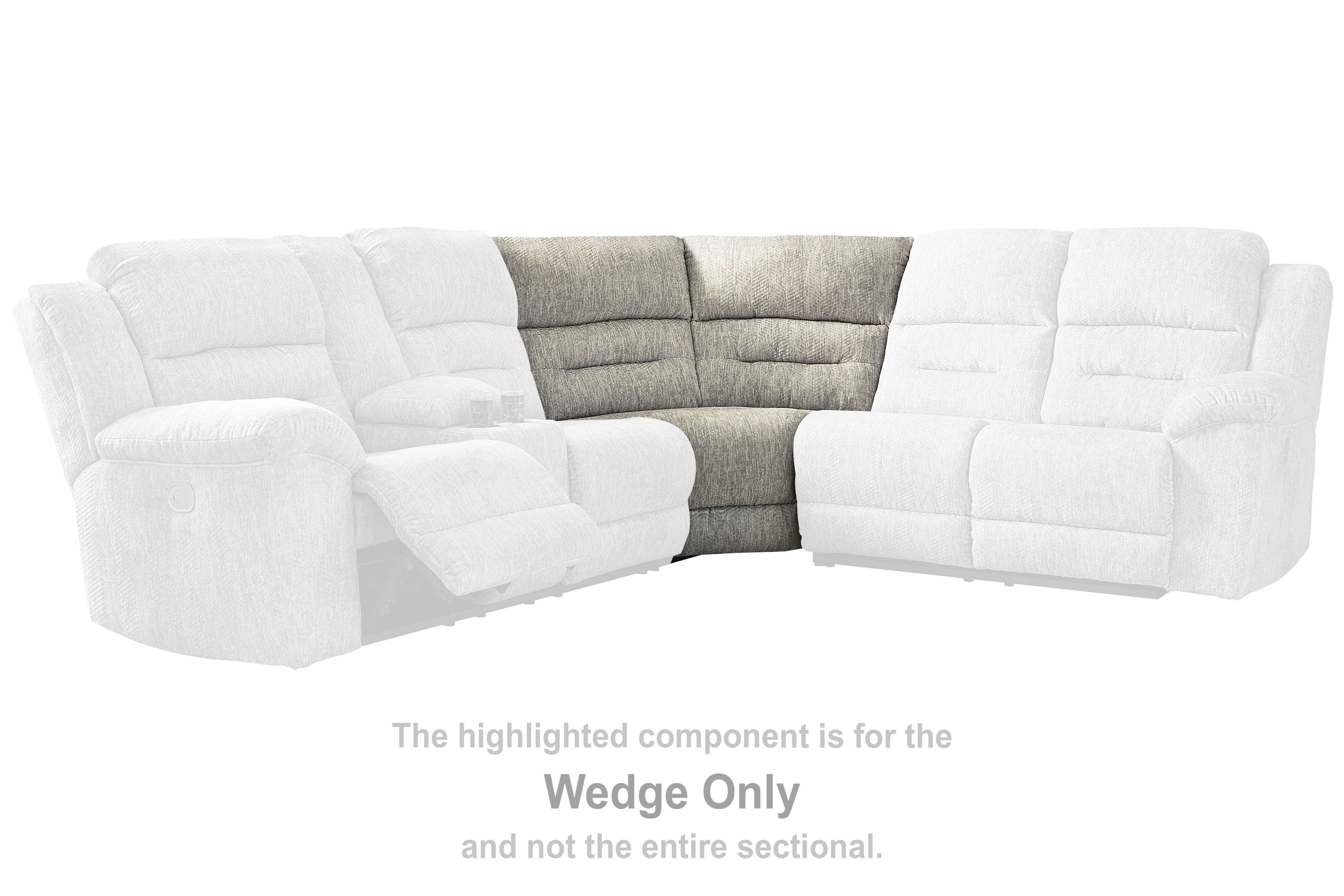 Signature Design by Ashley Living Room Family Den Wedge 5180277 - Weiss ...