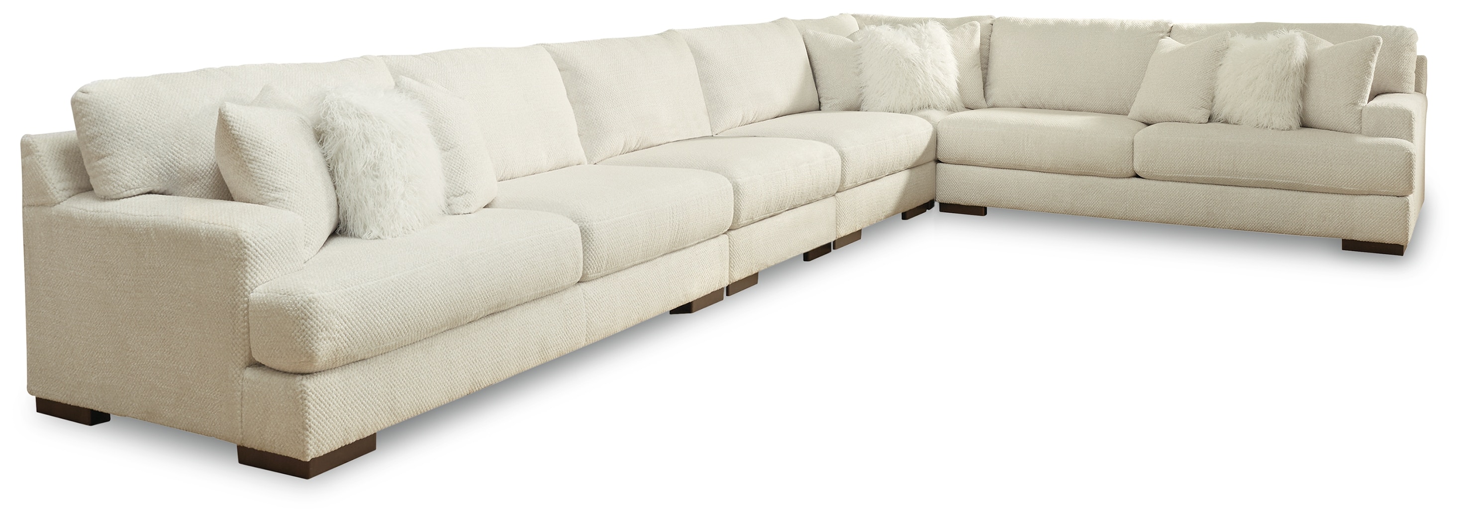 Signature Design by Ashley Living Room Zada 5-Piece Sectional 52204S8 ...