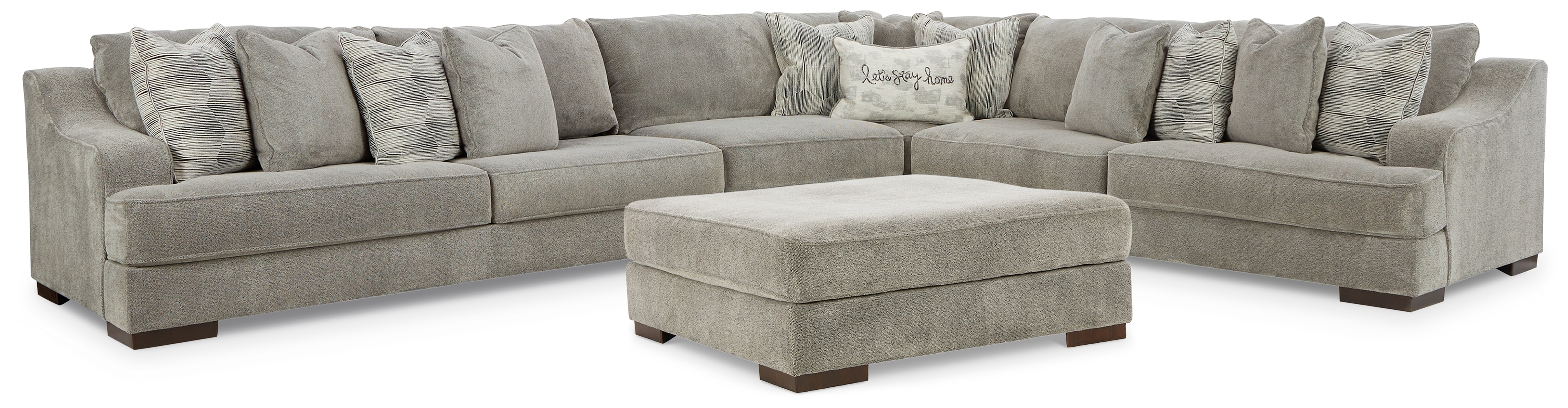 Signature Design by Ashley Living Room 5-Piece Upholstery Package ...