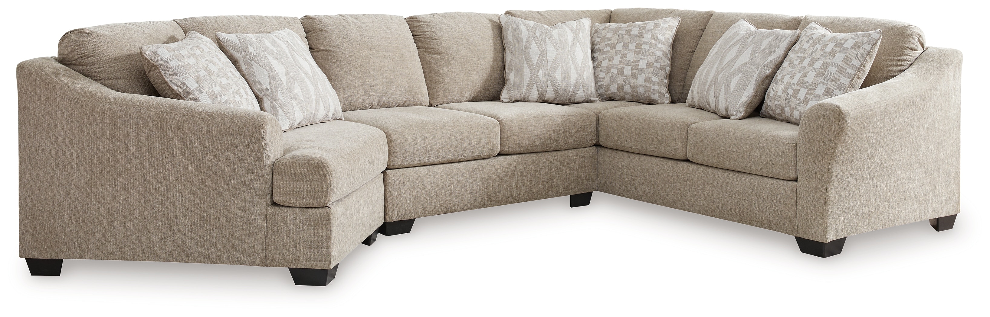 Signature Design by Ashley Living Room Brogan Bay 3-Piece Sectional ...