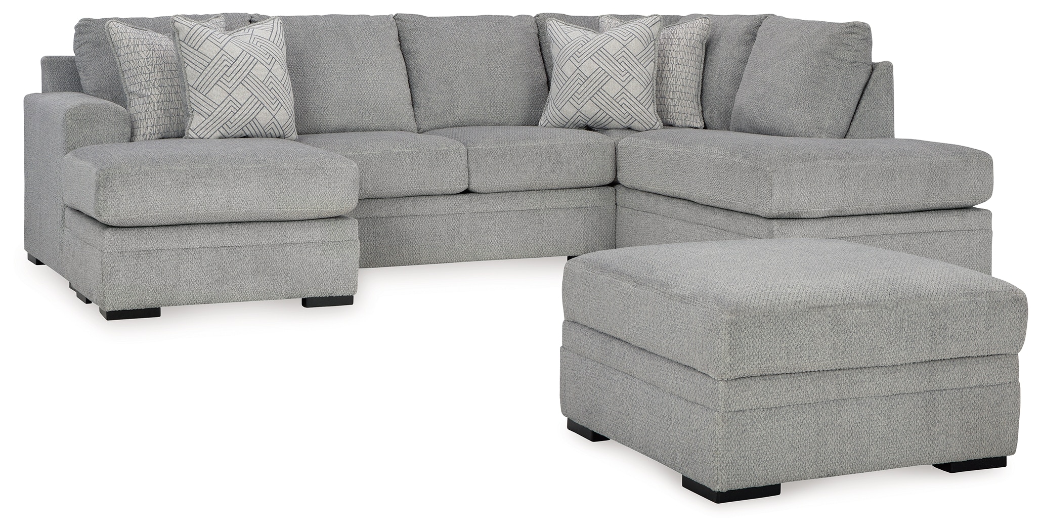 Signature Design by Ashley Living Room 3-Piece Upholstery Package ...