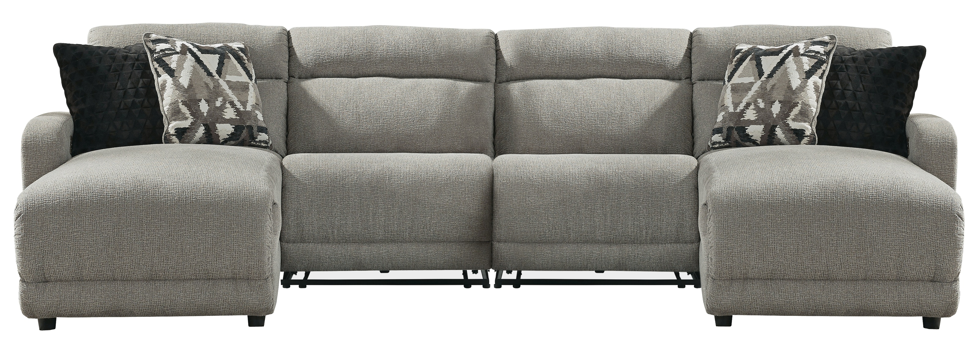 Colleyville 4 Piece Power Reclining Sectional with Chaise