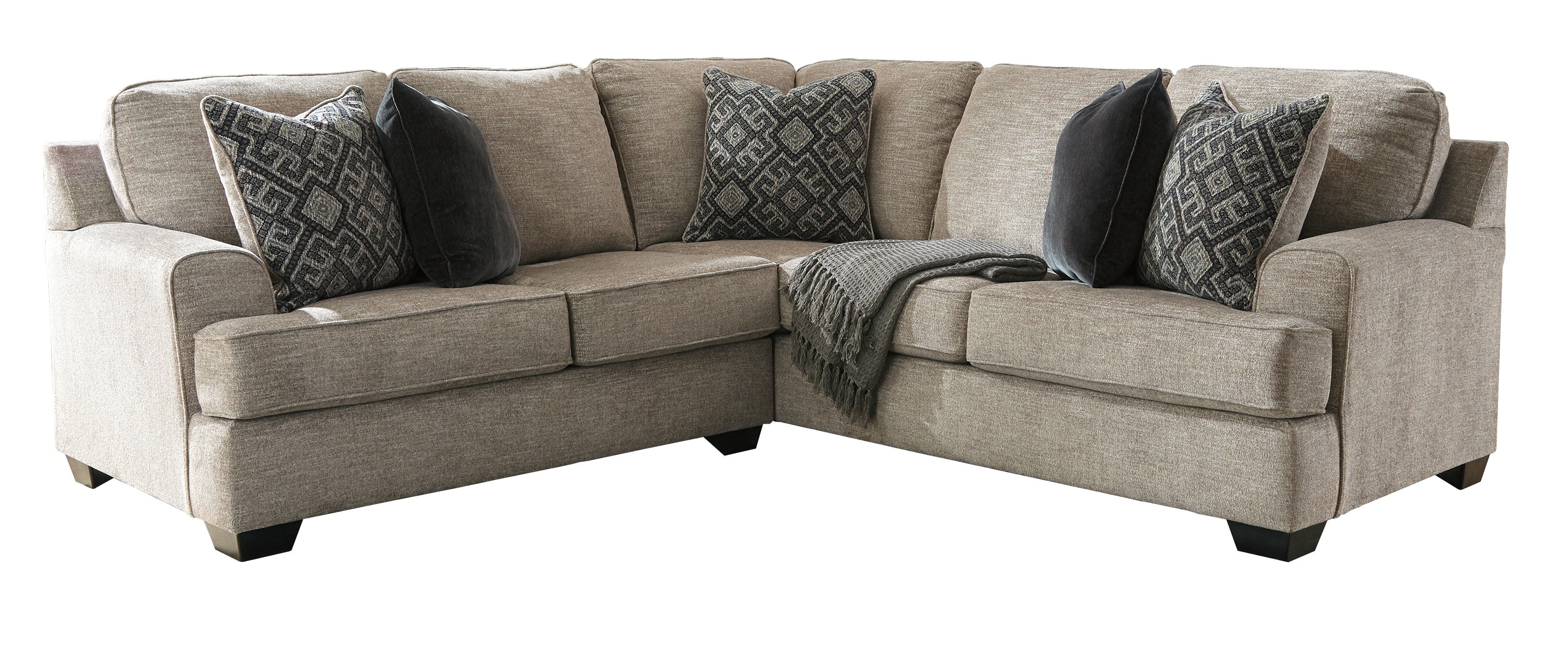 Signature Design by Ashley Living Room Bovarian 2-Piece Sectional with ...