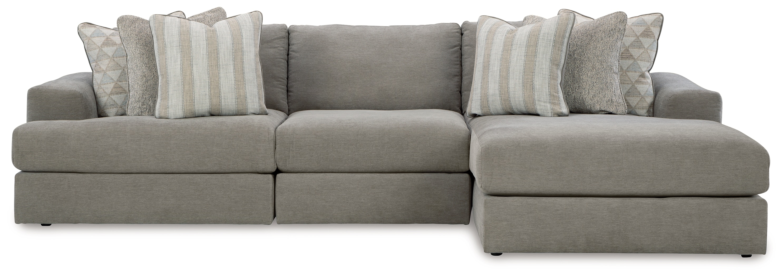 Signature Design by Ashley Living Room Avaliyah 3-Piece Sectional with ...