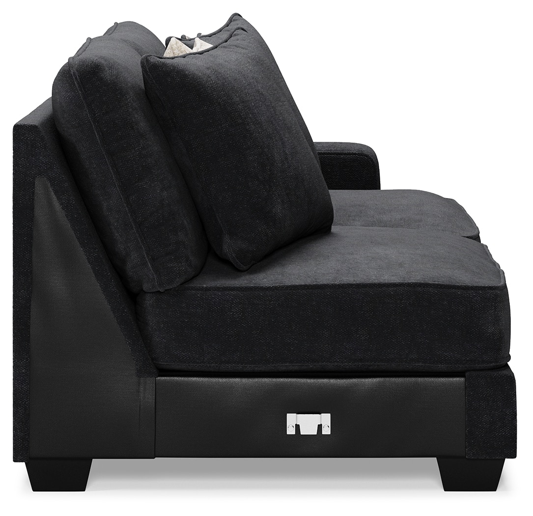 Signature Design by Ashley Living Room Lavernett Right-Arm Facing Sofa ...