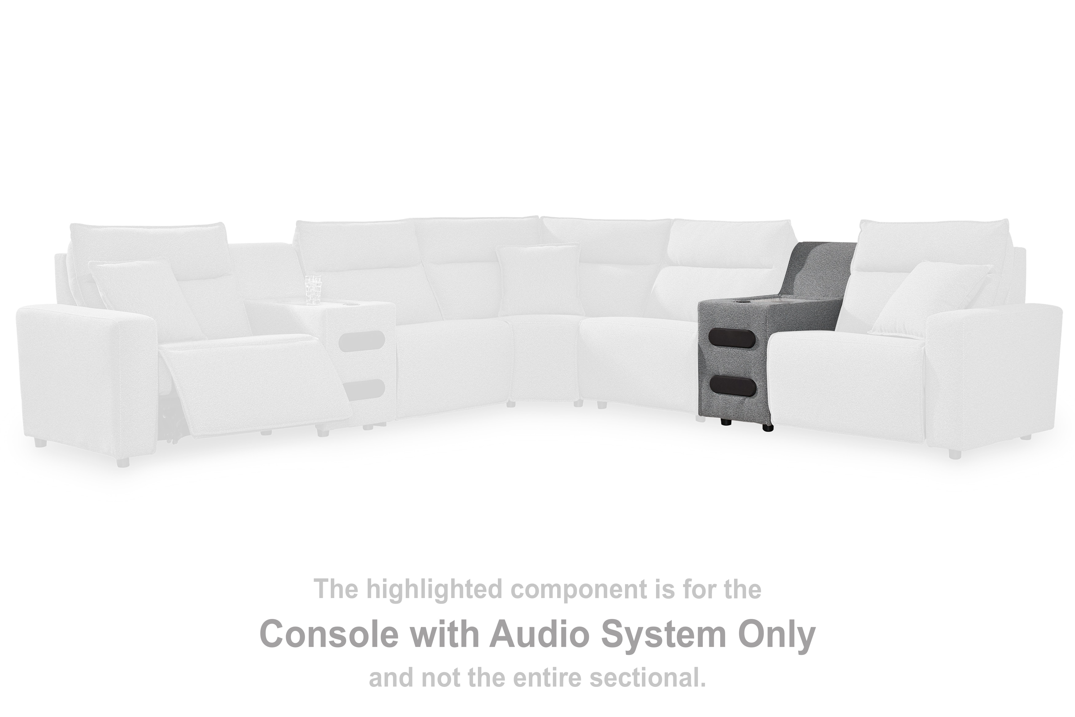 Ashley Modmax Modmax Console with Audio System 6590660 - Portland, OR ...