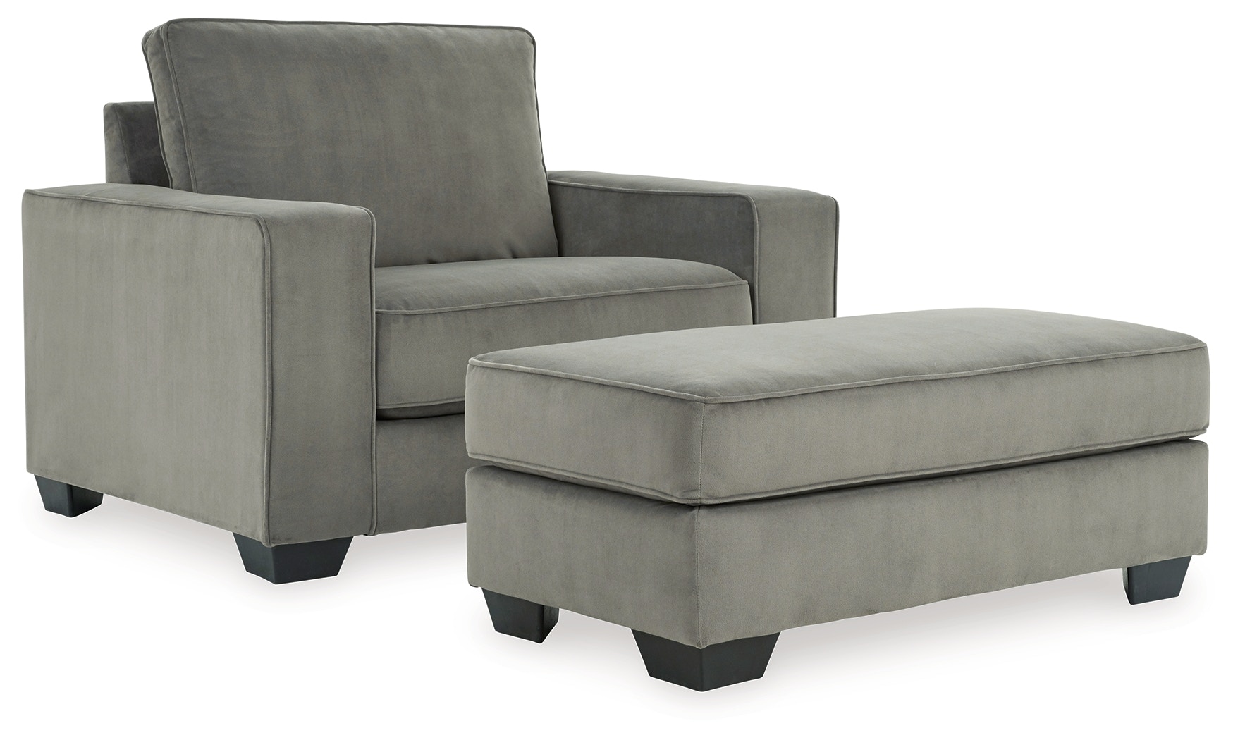 Ashley Angleton Angleton Oversized Chair and Ottoman 67703U2 - Portland ...