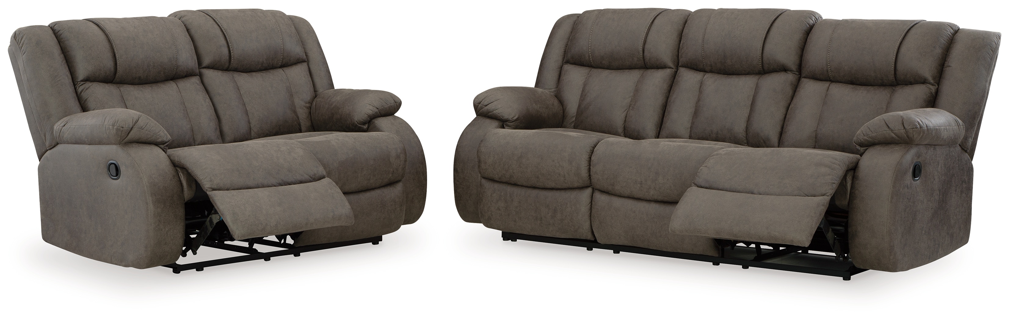 Ashley First Base First Base Reclining Sofa and Loveseat 68804U1 ...