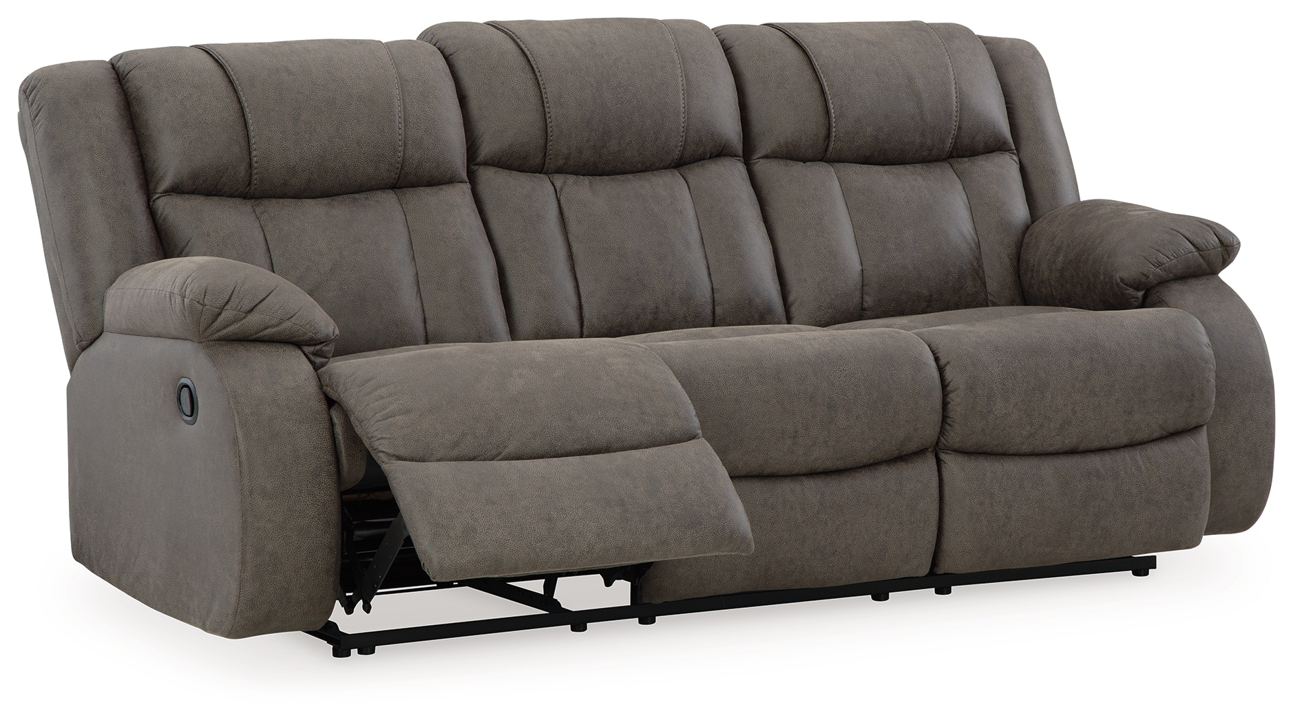 Signature Design by Ashley Living Room First Base Reclining Sofa ...