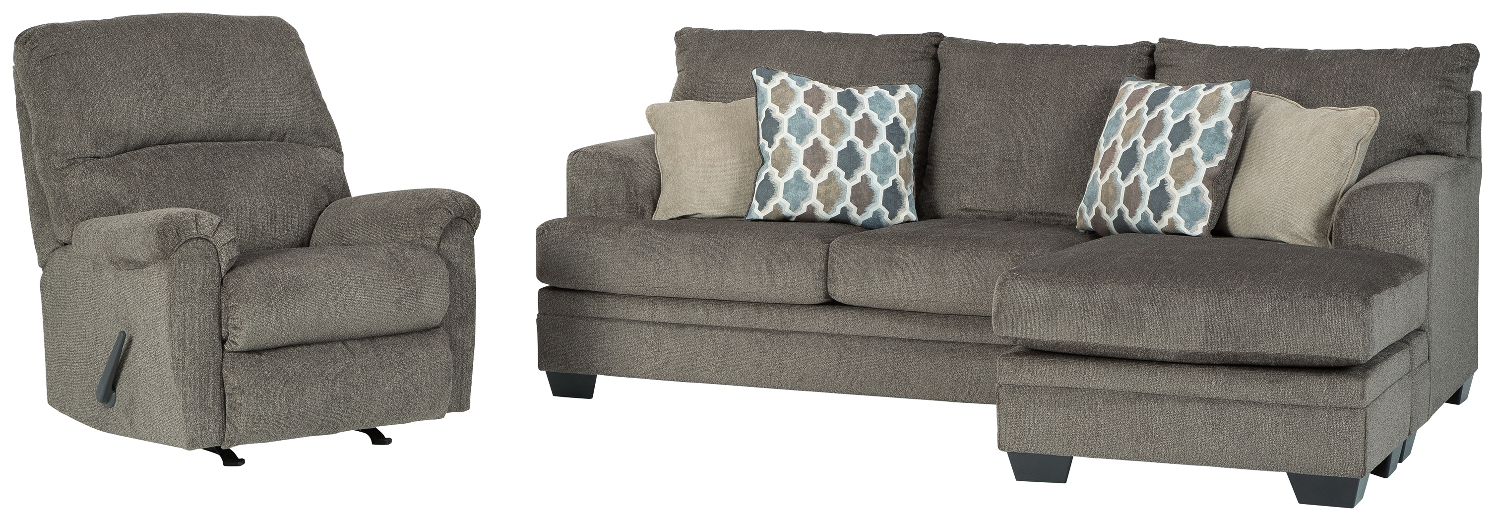Ashley Dorsten Dorsten Sofa Chaise and Recliner 77204U7 - Portland, OR ...