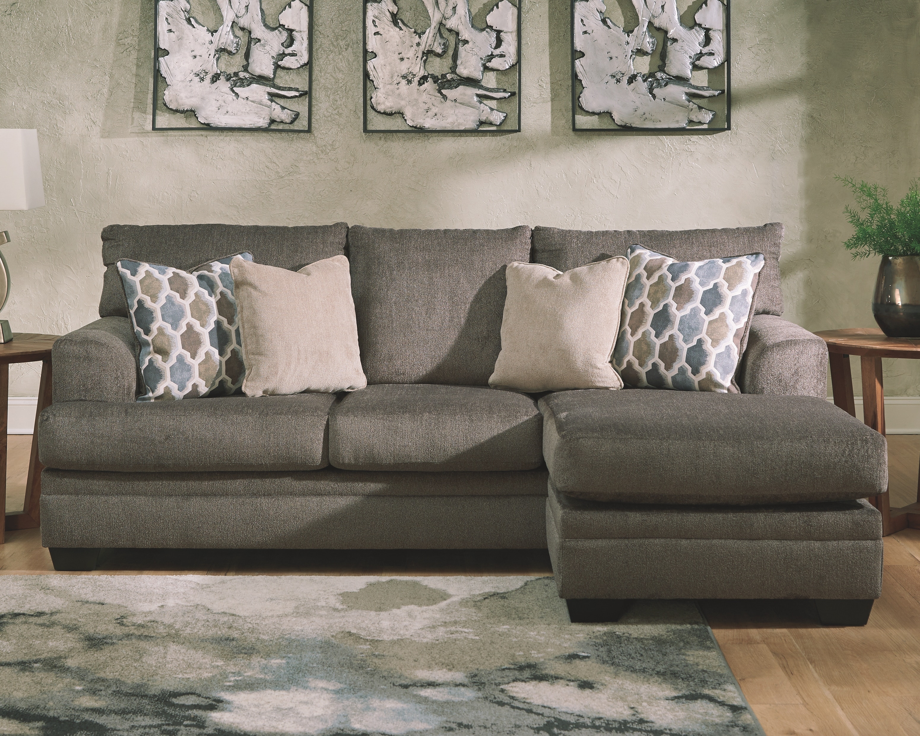 Signature Design by Ashley Living Room Dorsten Sofa Chaise 7720418 ...